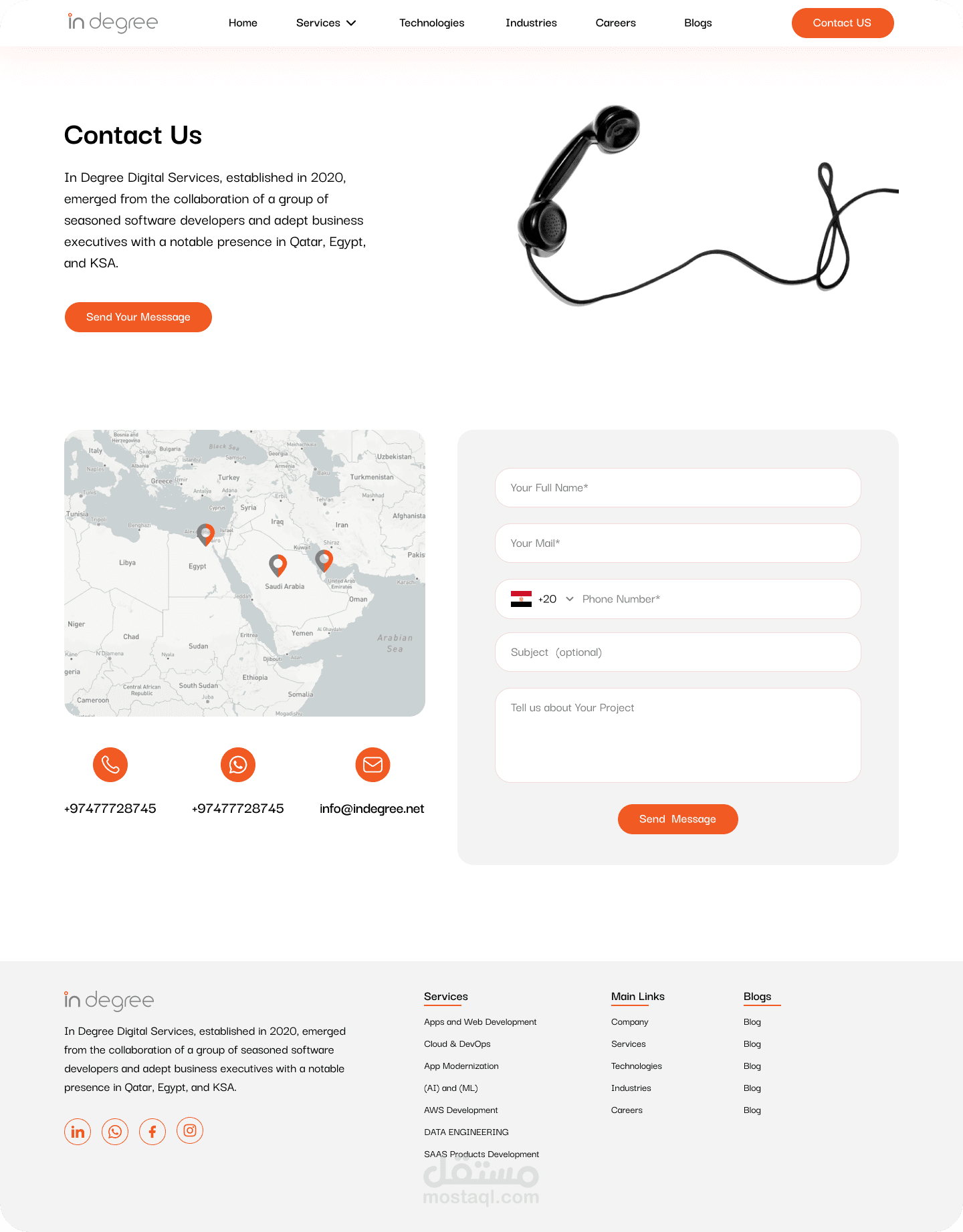 indegree website | مستقل