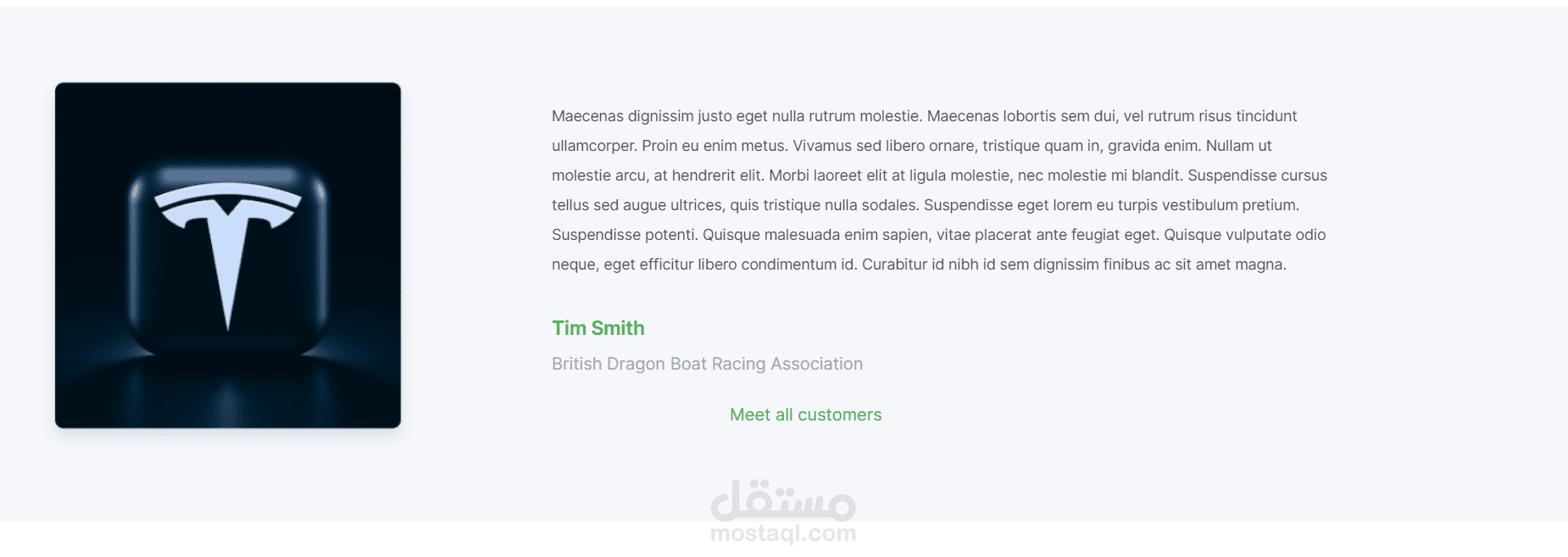 Reactjs Tailwind Css Framer Motionlanding Page مستقل