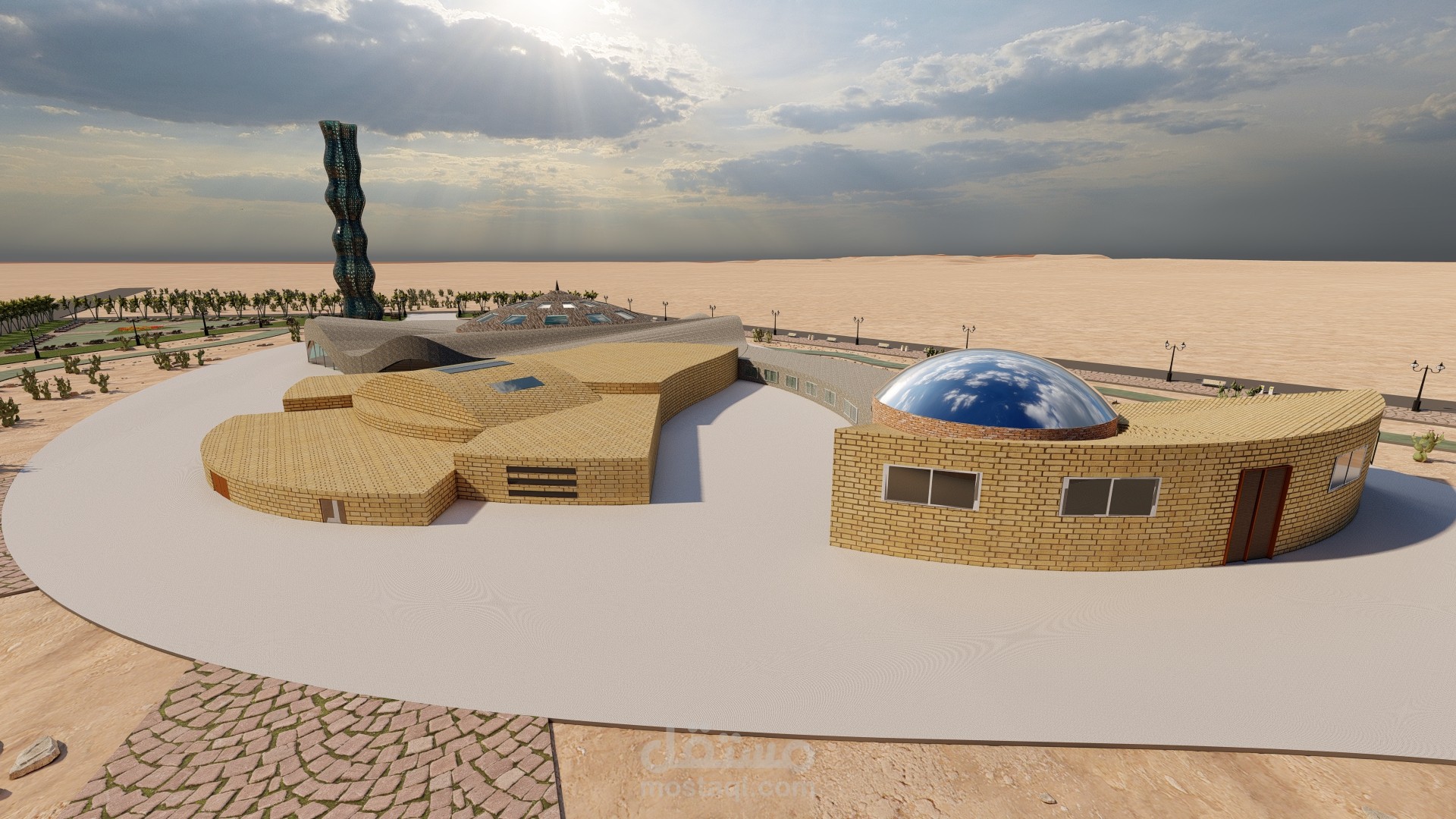 متحف الفن، الواحات البحرية، مصر.....Art museum, Bahariya Oasis,Egypt ...