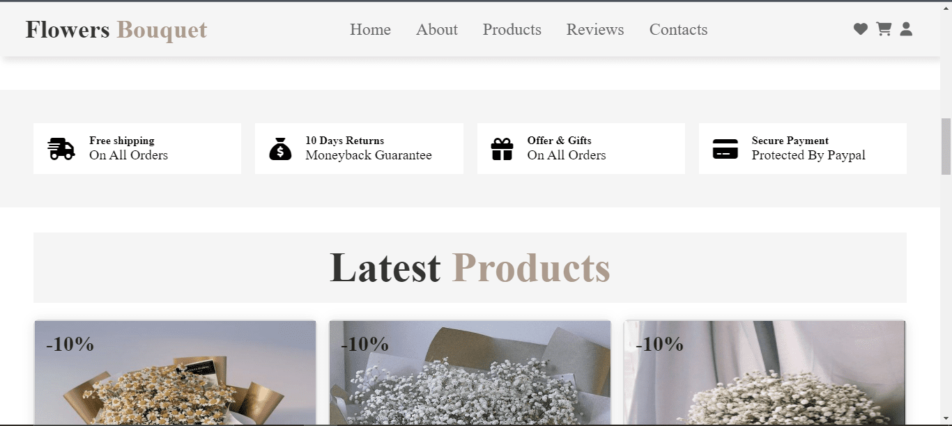 Flower E-commerce | مستقل