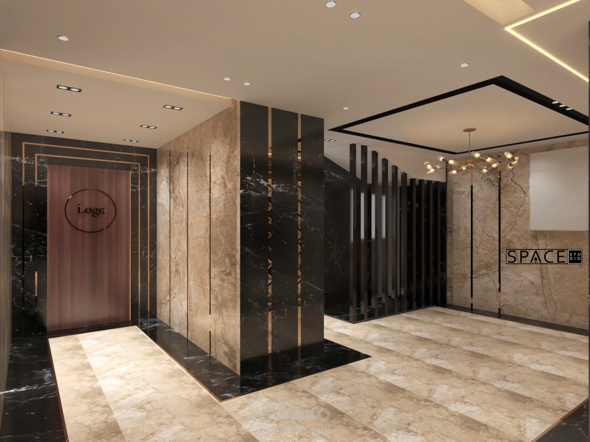 Residential Tower Entrance | مستقل