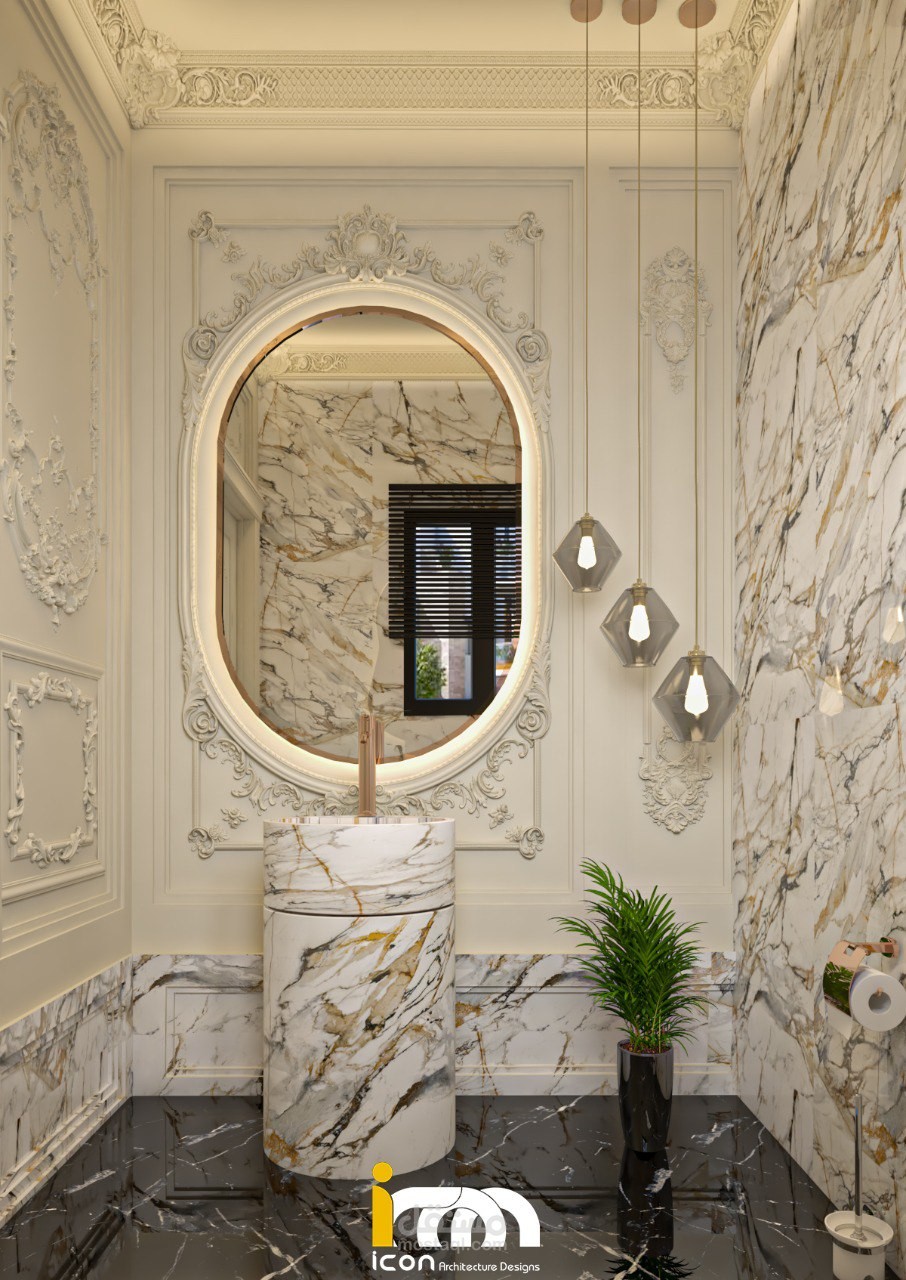classic guest bathroom | مستقل