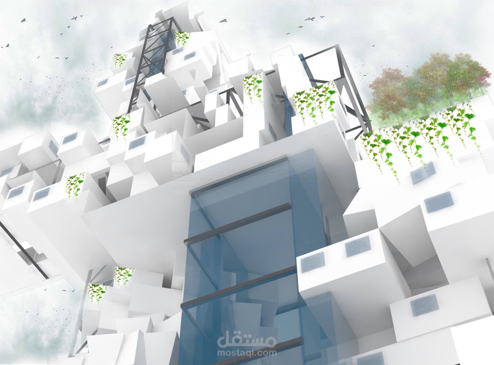 Mix used building | مستقل