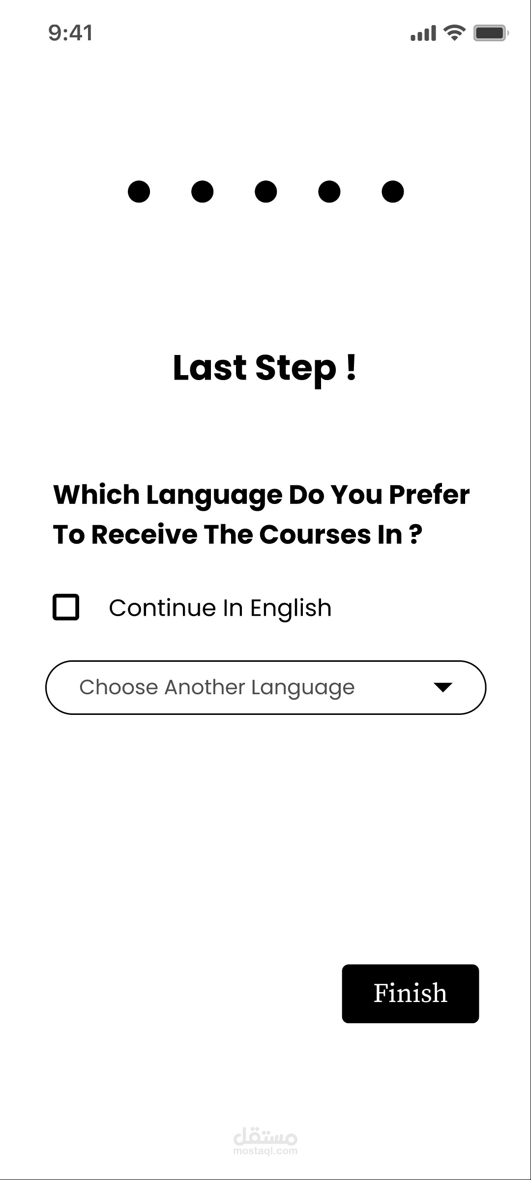 LEARNER an online courses app | مستقل