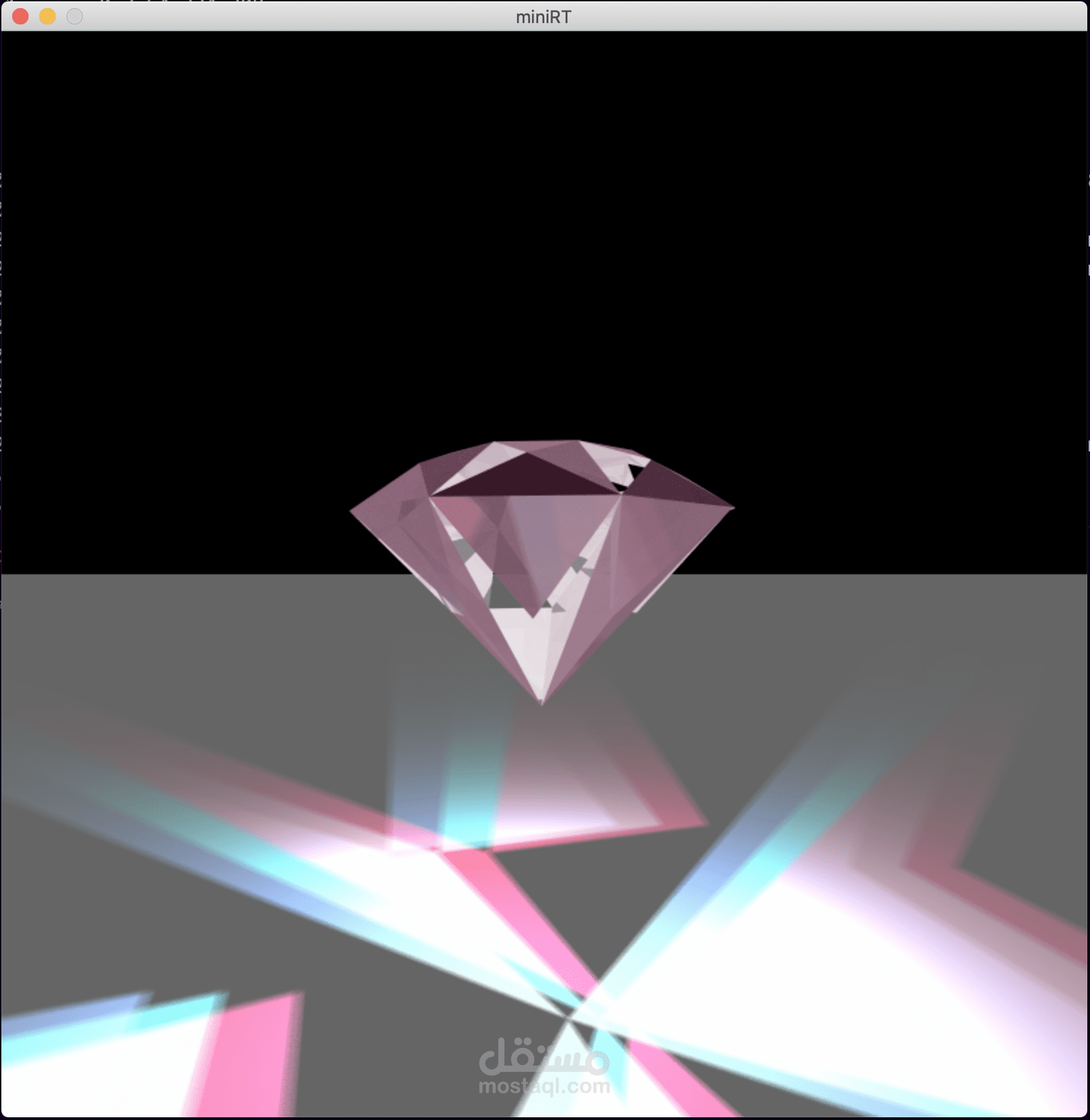 MiniRT (Mini Ray Tracer) | مستقل