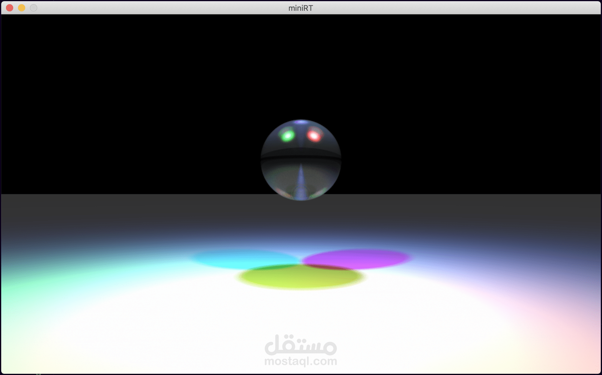 MiniRT (Mini Ray Tracer) | مستقل