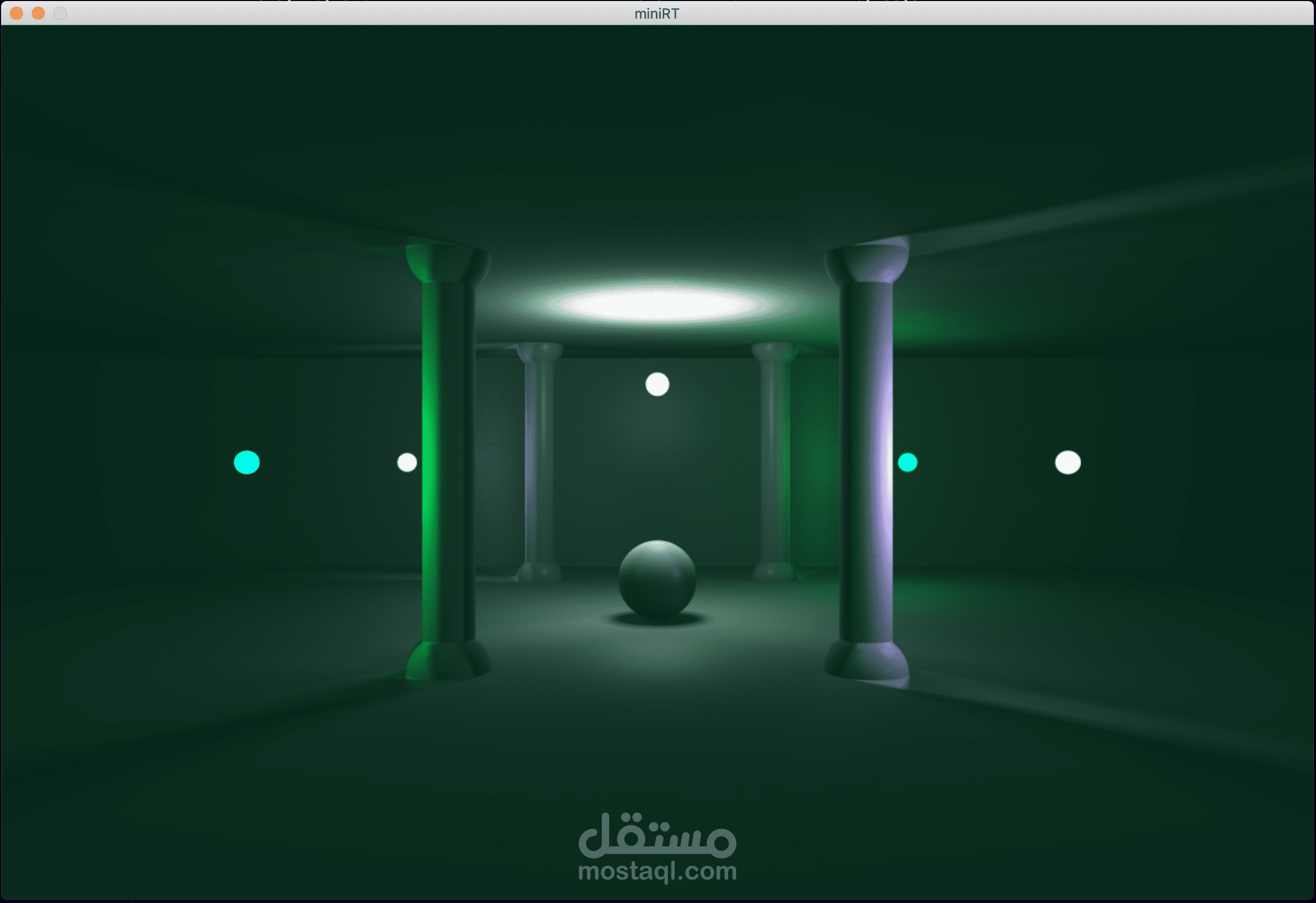 MiniRT (Mini Ray Tracer) | مستقل
