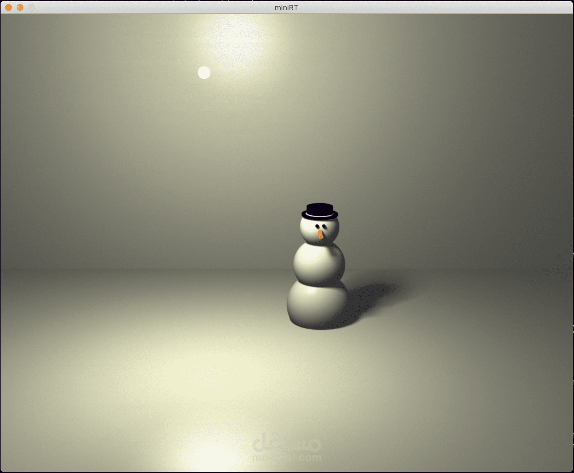 MiniRT (Mini Ray Tracer) | مستقل