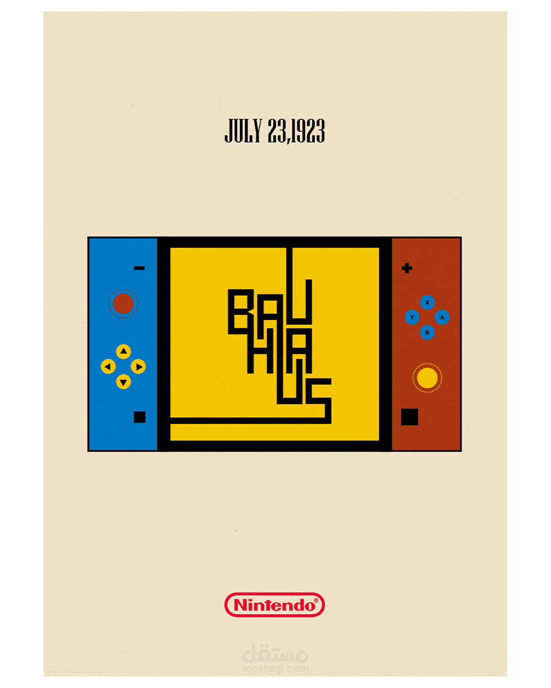 Nintendo Poster design | مستقل