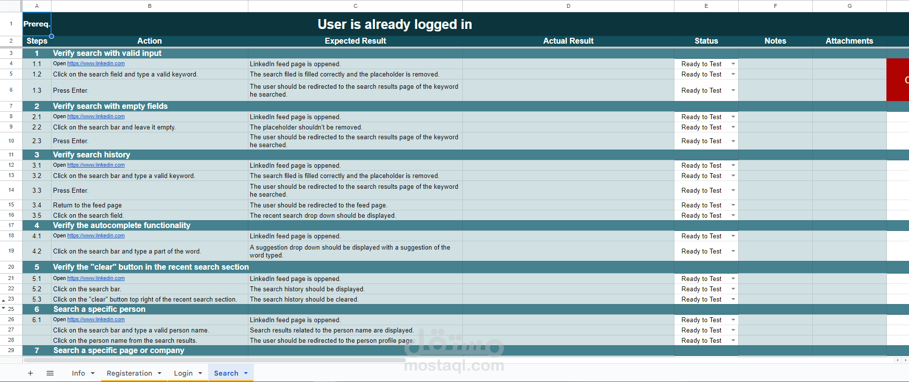 Dynamic Test cases for Login, Registration, and Search Functionalities ... Dynamic Test cases for Login, Registration, and Search Functionalities ...