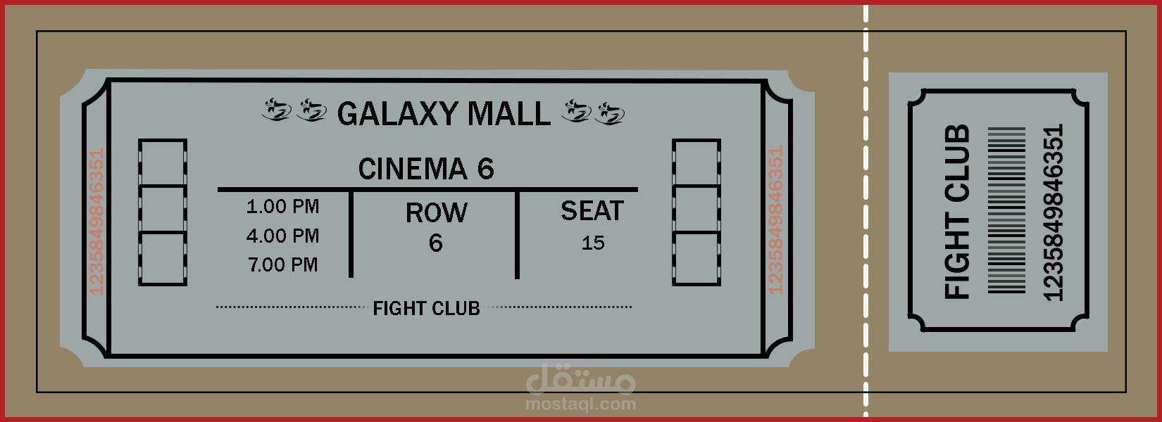 تصميم فاوتشر وفلايرز للمطاعم | مستقل