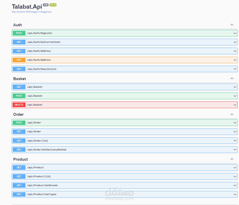 Talabat.Api | مستقل