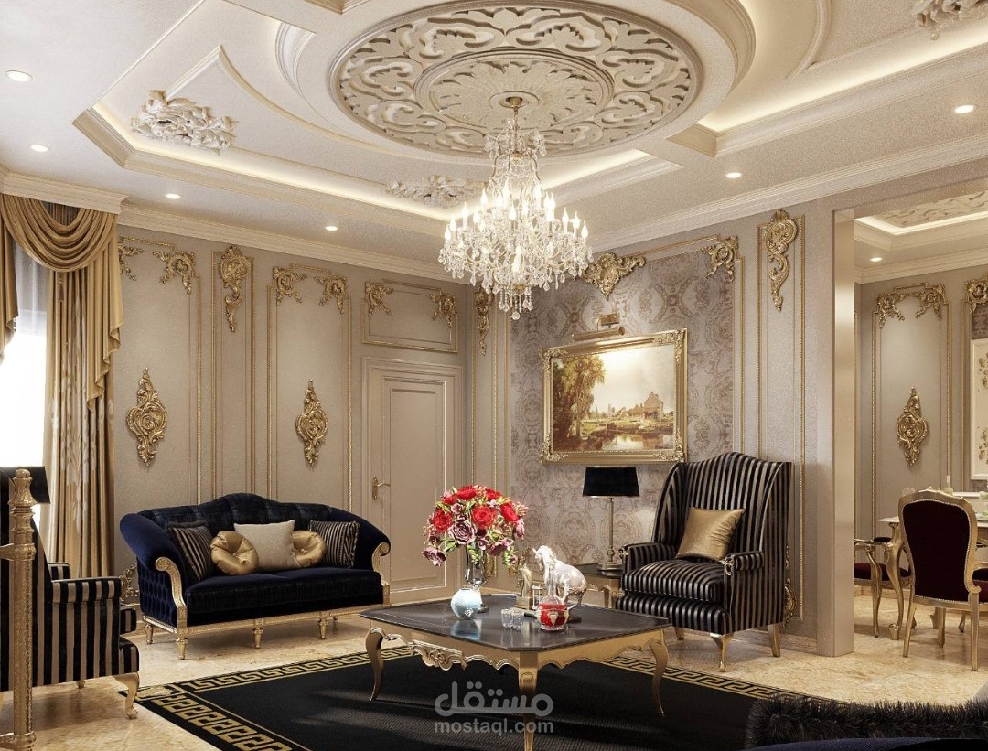 Classic guest room & dining room | مستقل