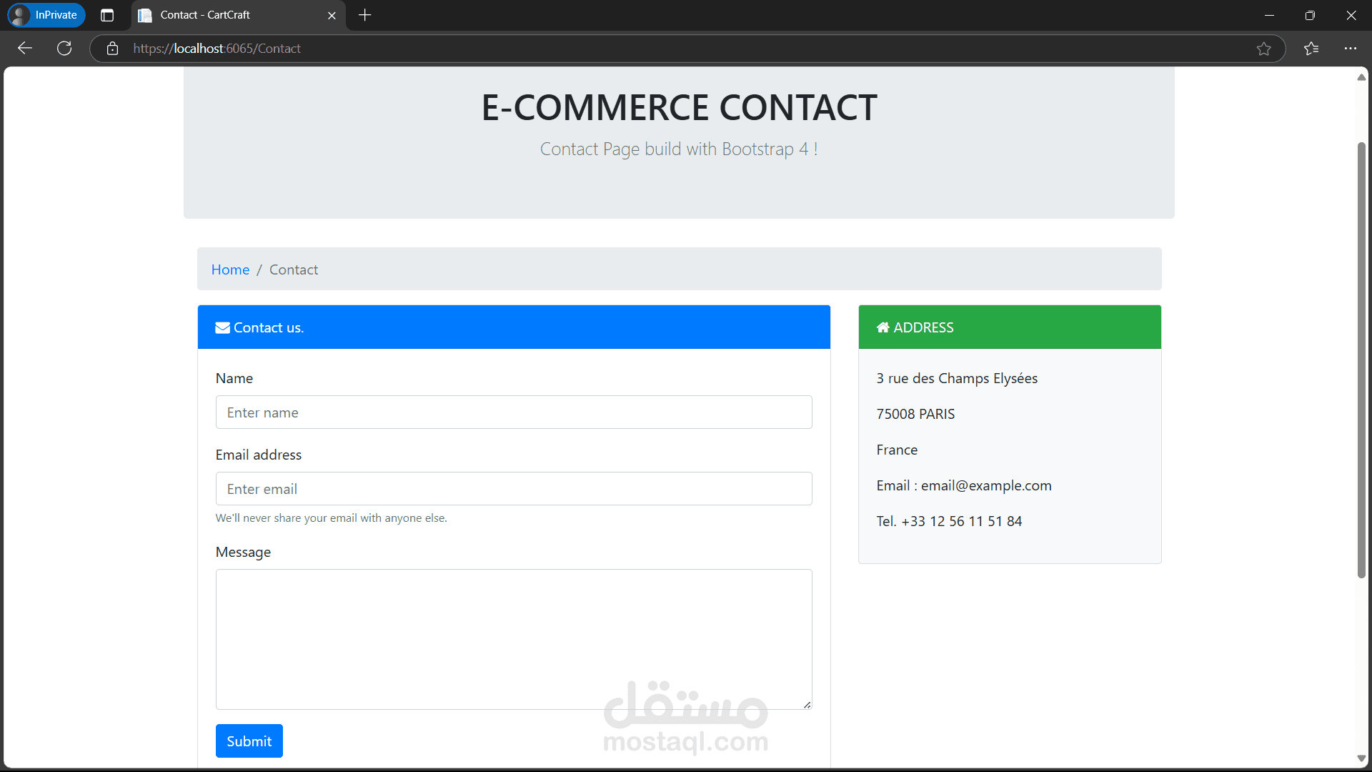 EShopMicroservices | مستقل