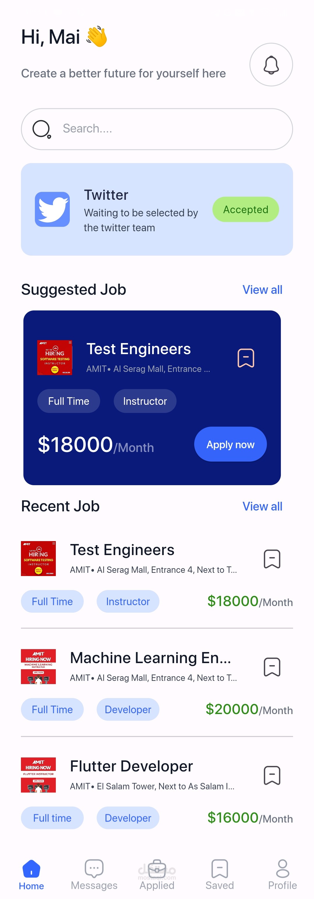 Jobsque App | مستقل