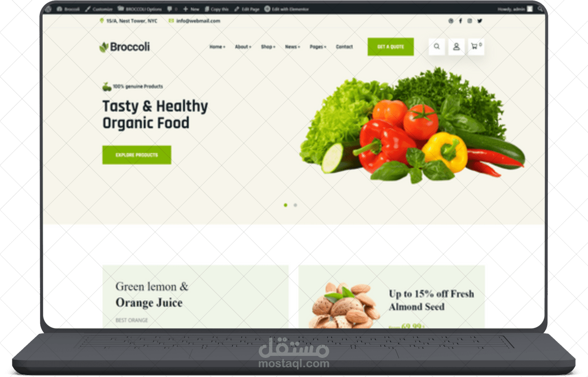 Broccoli Website | مستقل