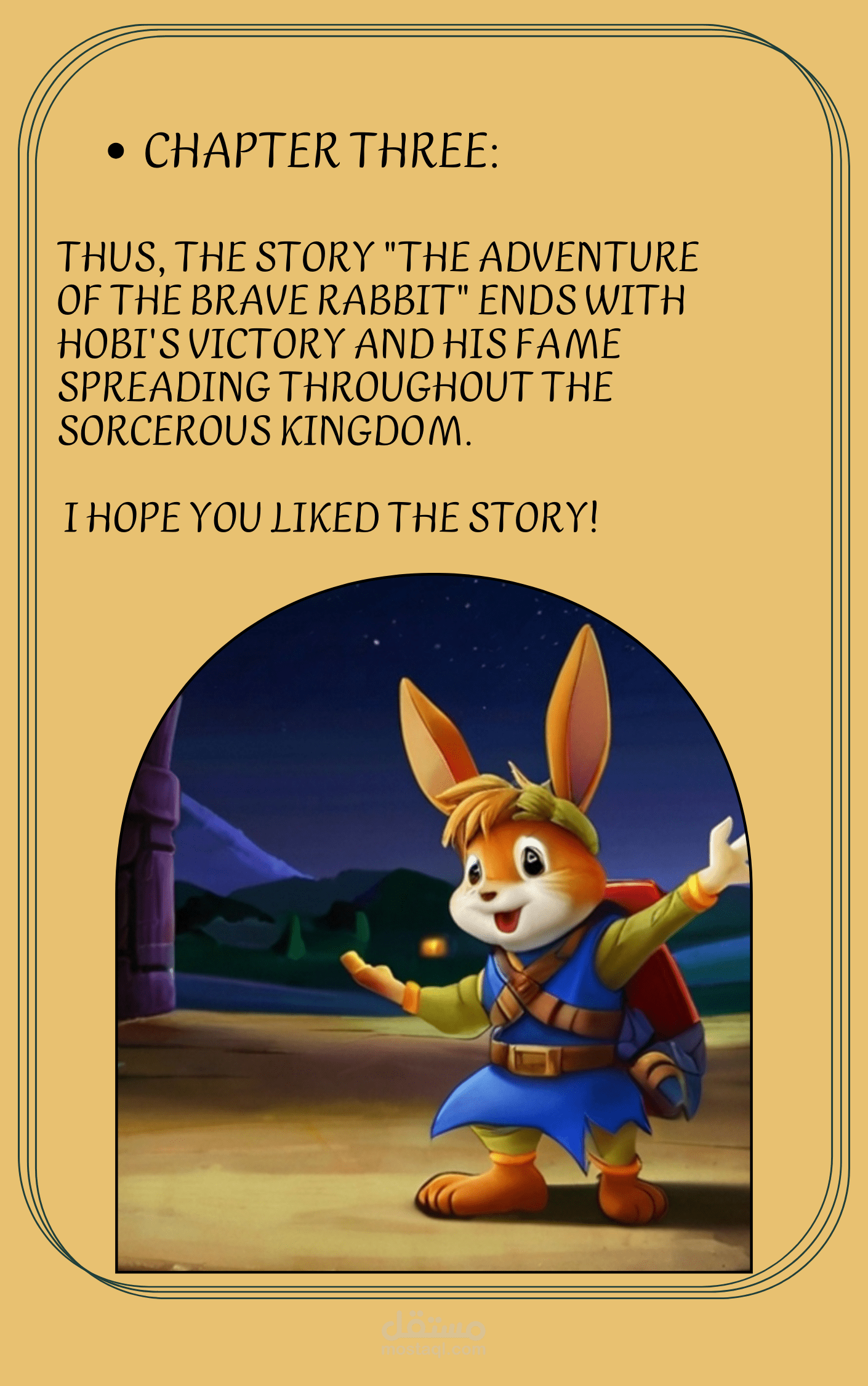 Story: "The Adventure of the Brave Rabbit" | مستقل