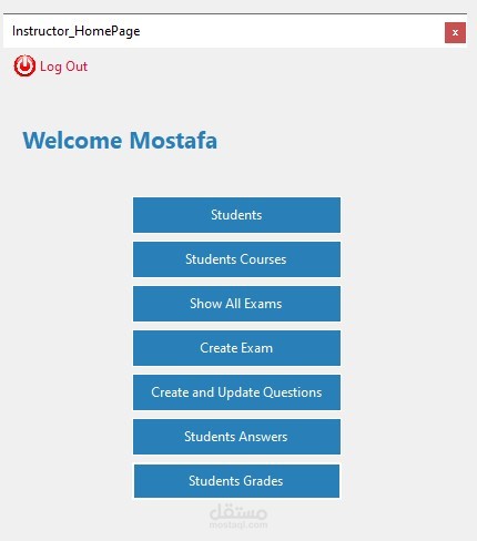 Examination System (ITI) | مستقل