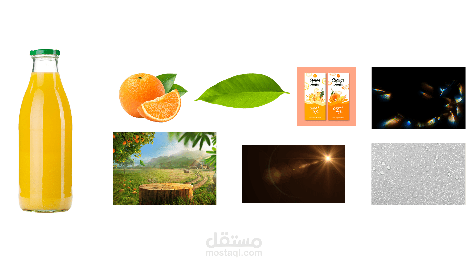 Random juice brand AD design | مستقل