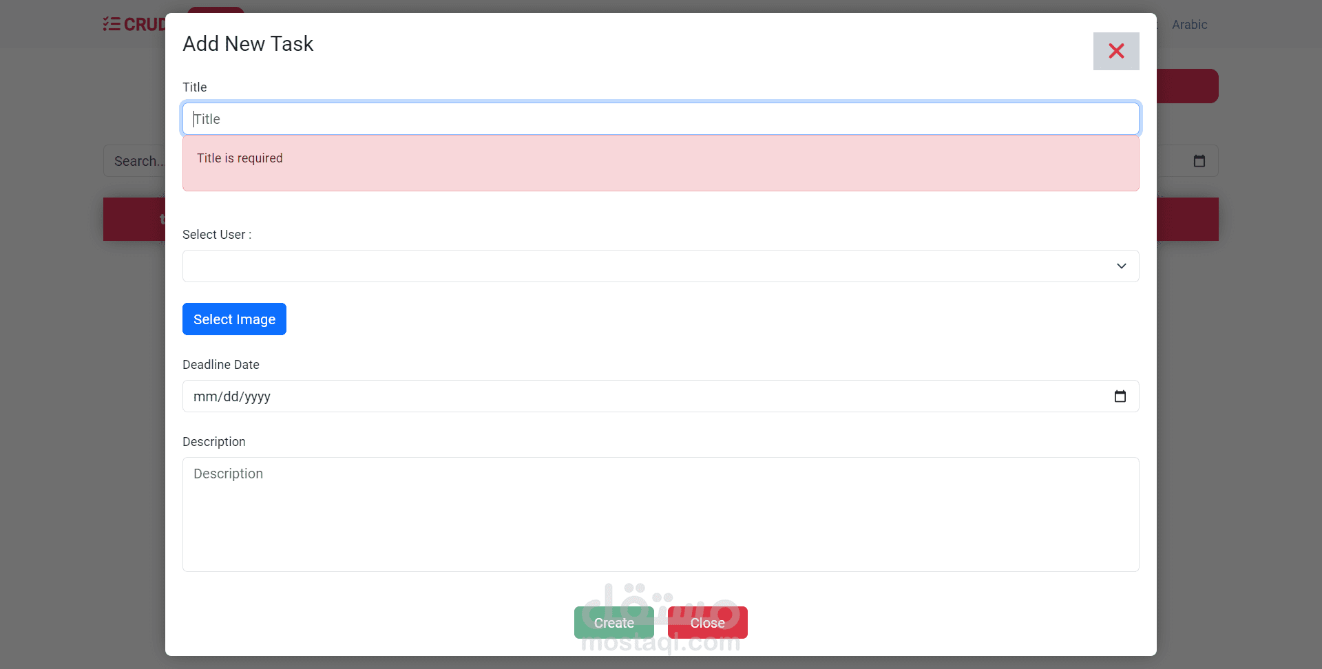 Task Management System | مستقل