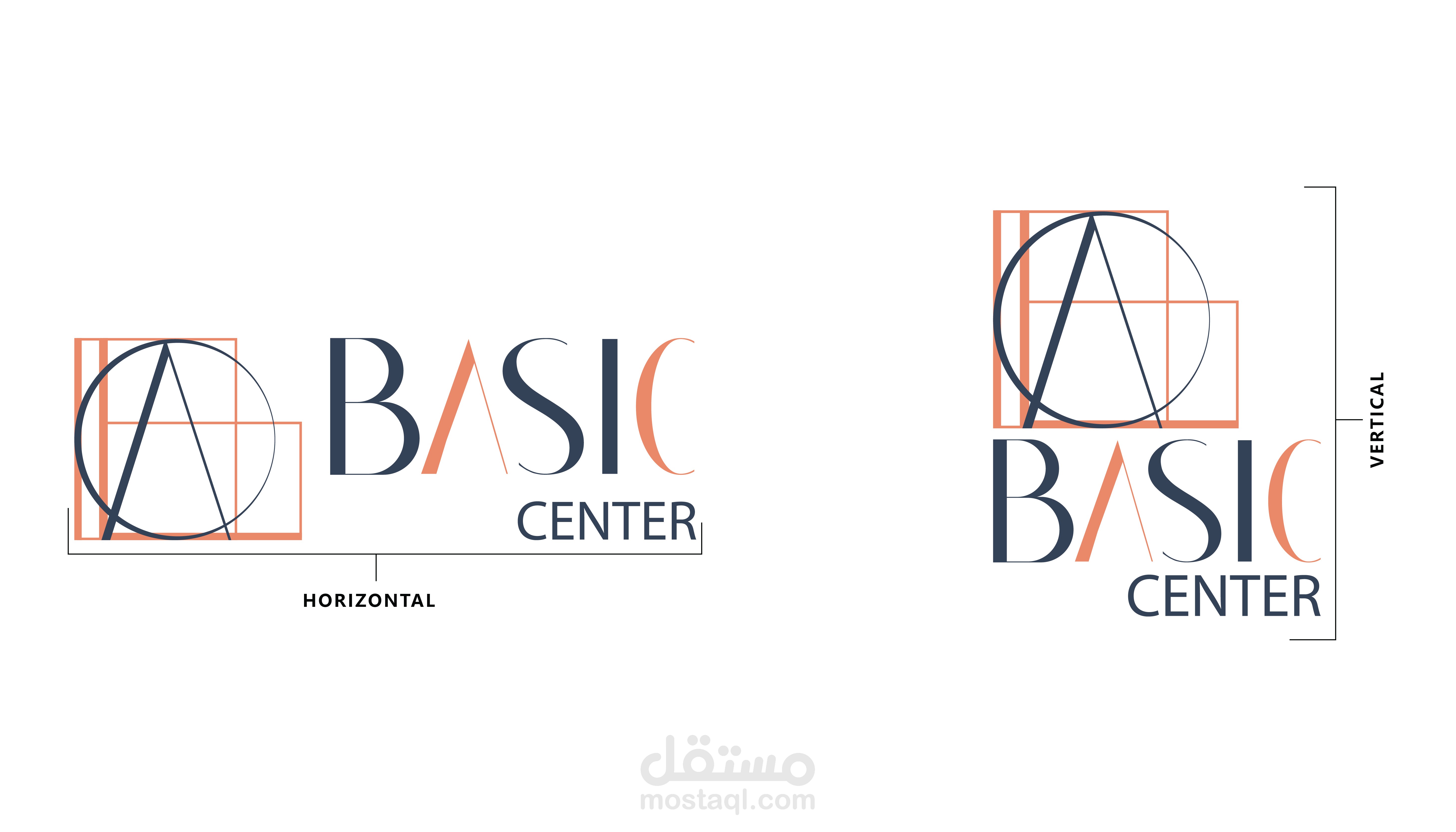Basic center logo | مستقل