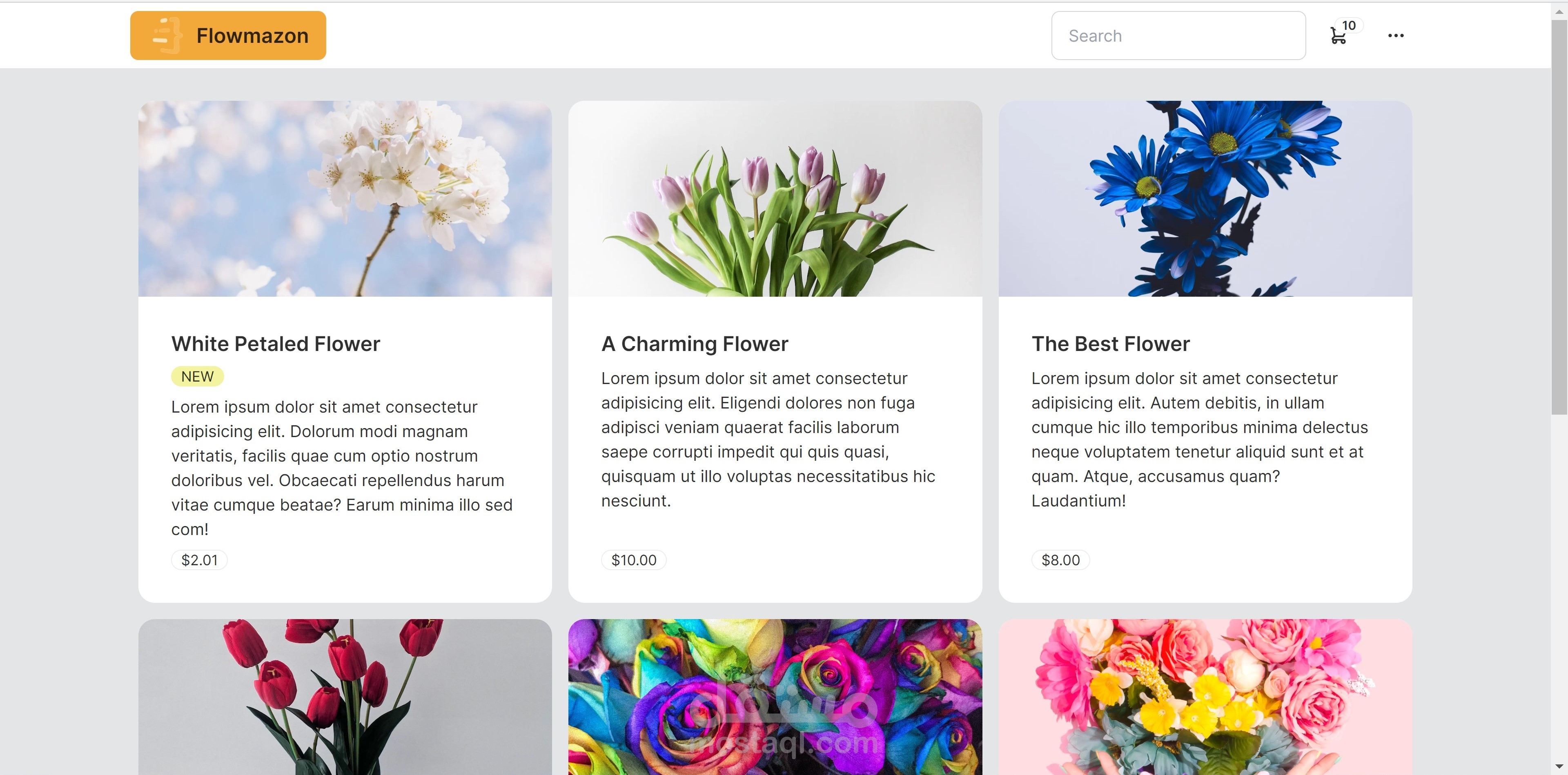 Full-Stack Next.JS E-Commerce Website | مستقل