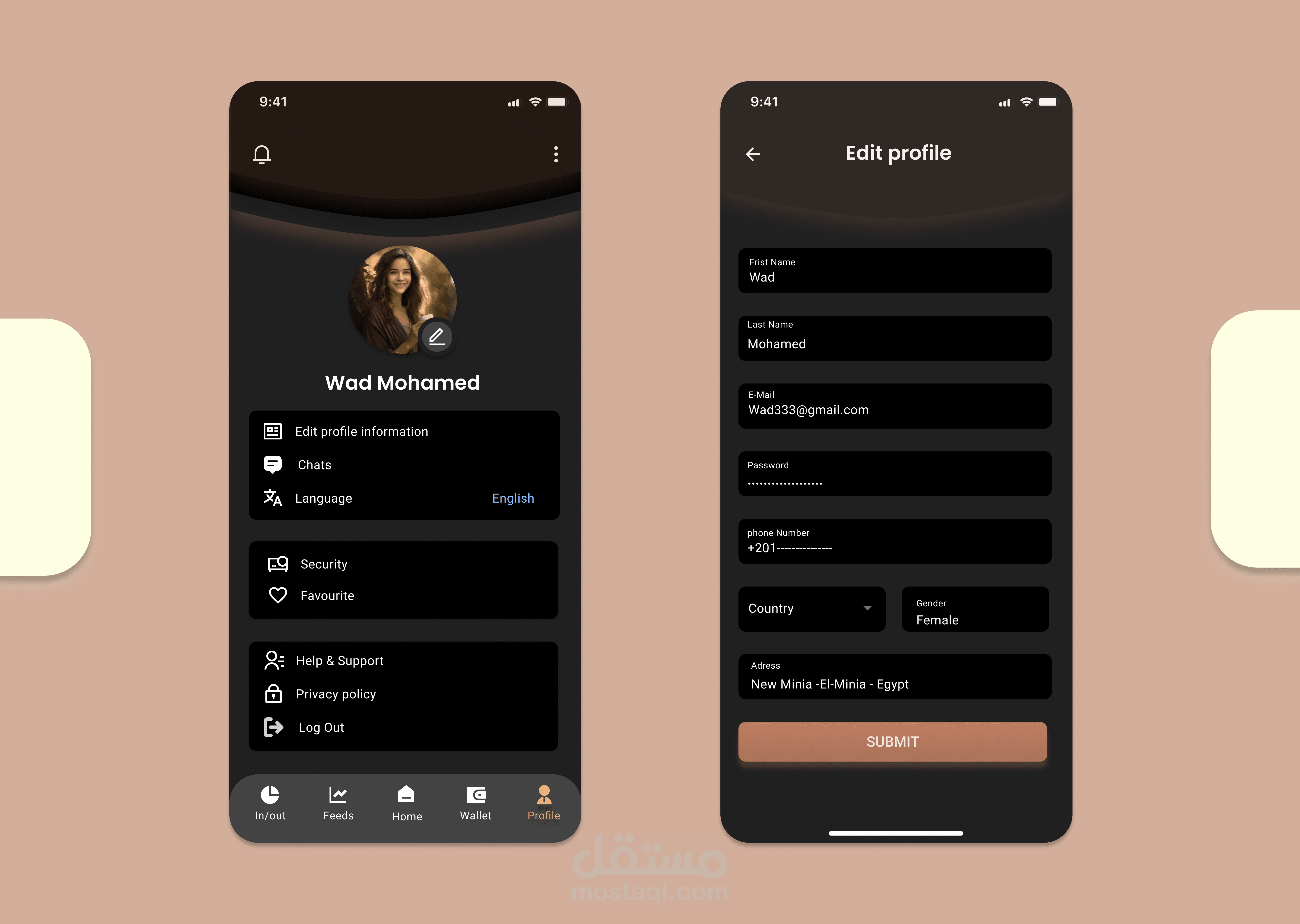 Profile-Daily-UI-006 | مستقل
