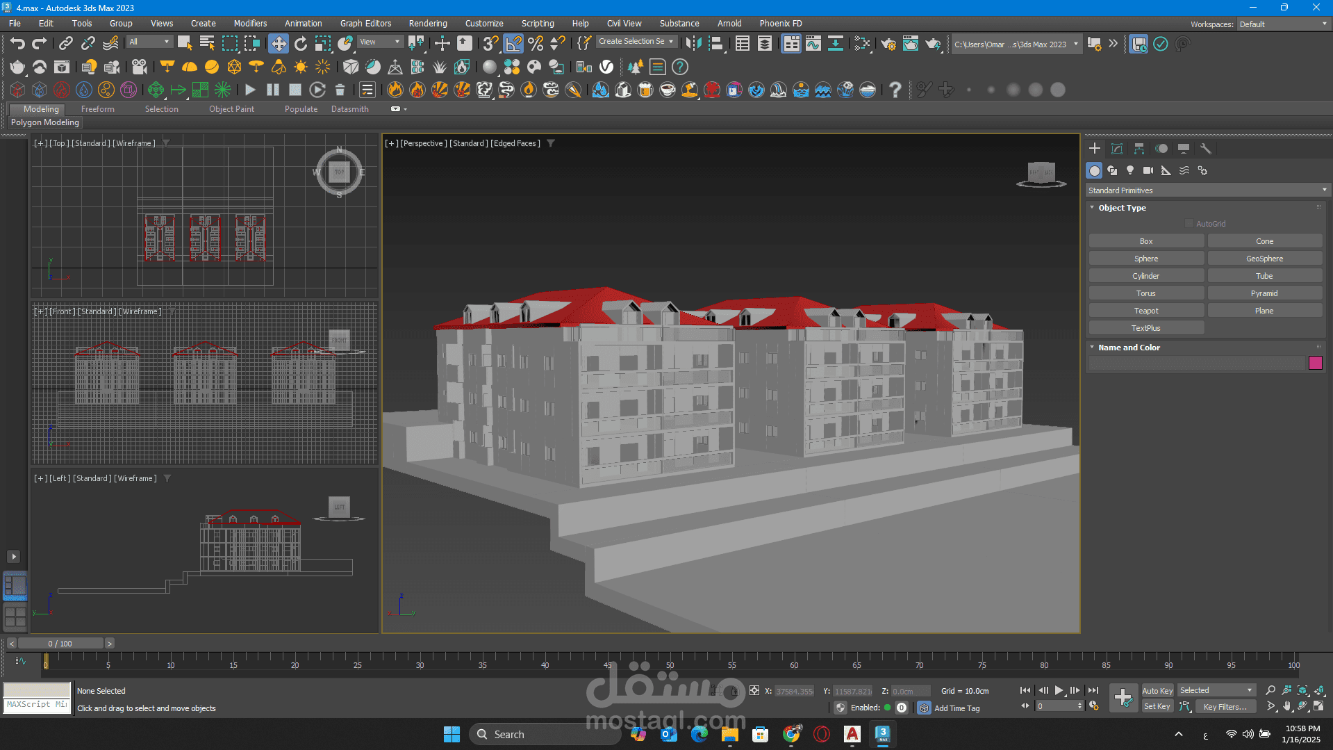 Residential Complex Layout Design | مستقل