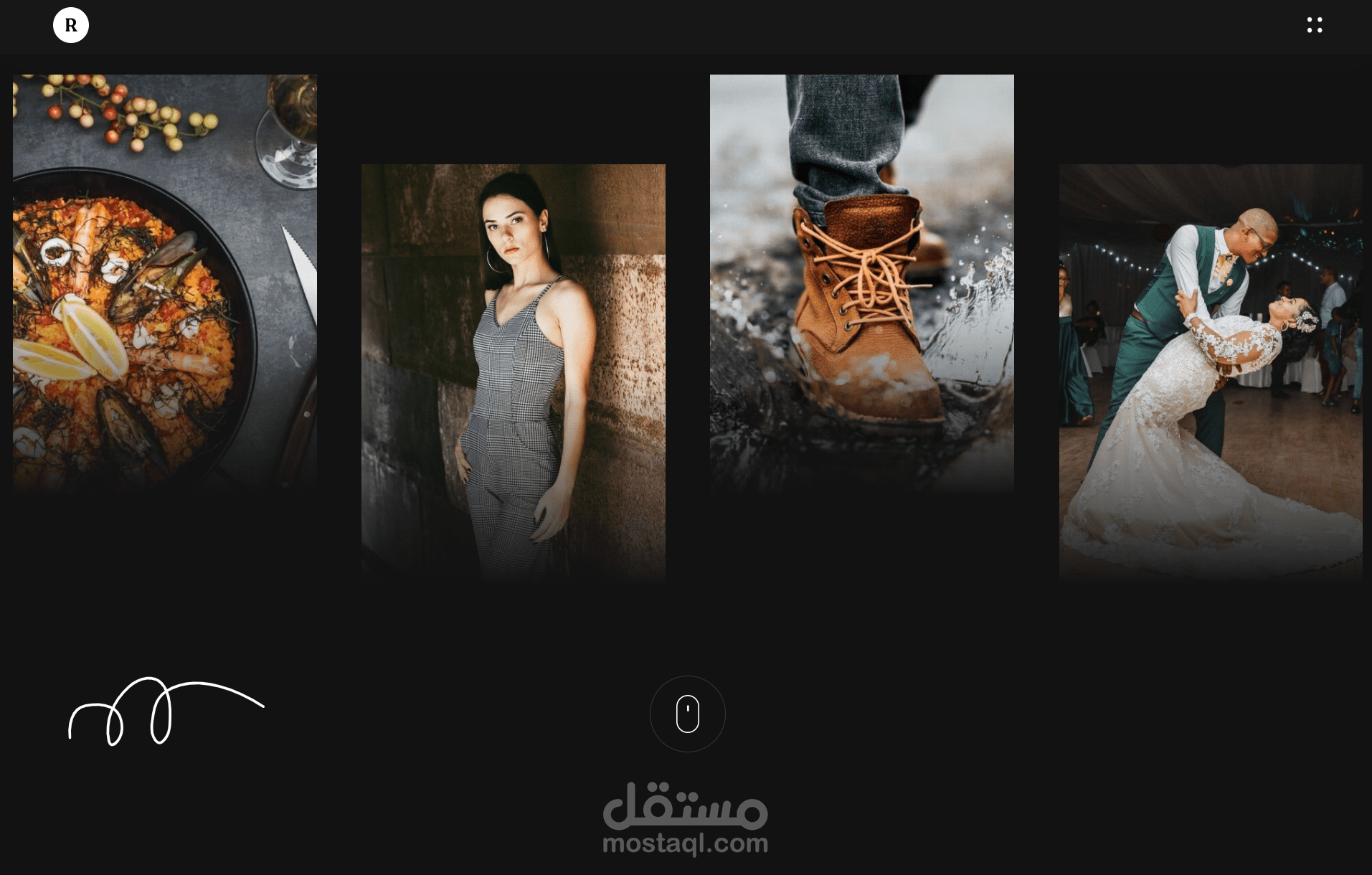 بناء موقع لعرض أعمال التصوير الفوتوغرافي بأسلوب فني واحترافي "Richard Ryan" | مستقل