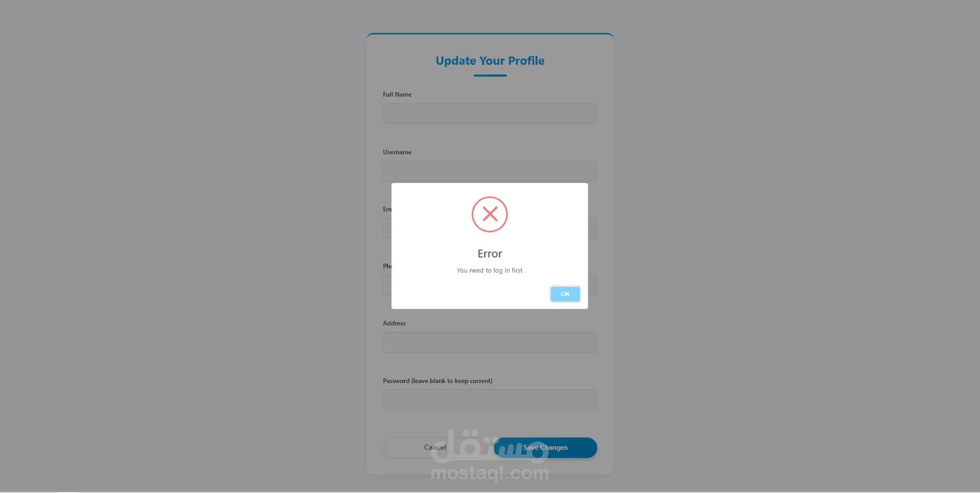 E-commerce Vanilla Web Application | مستقل