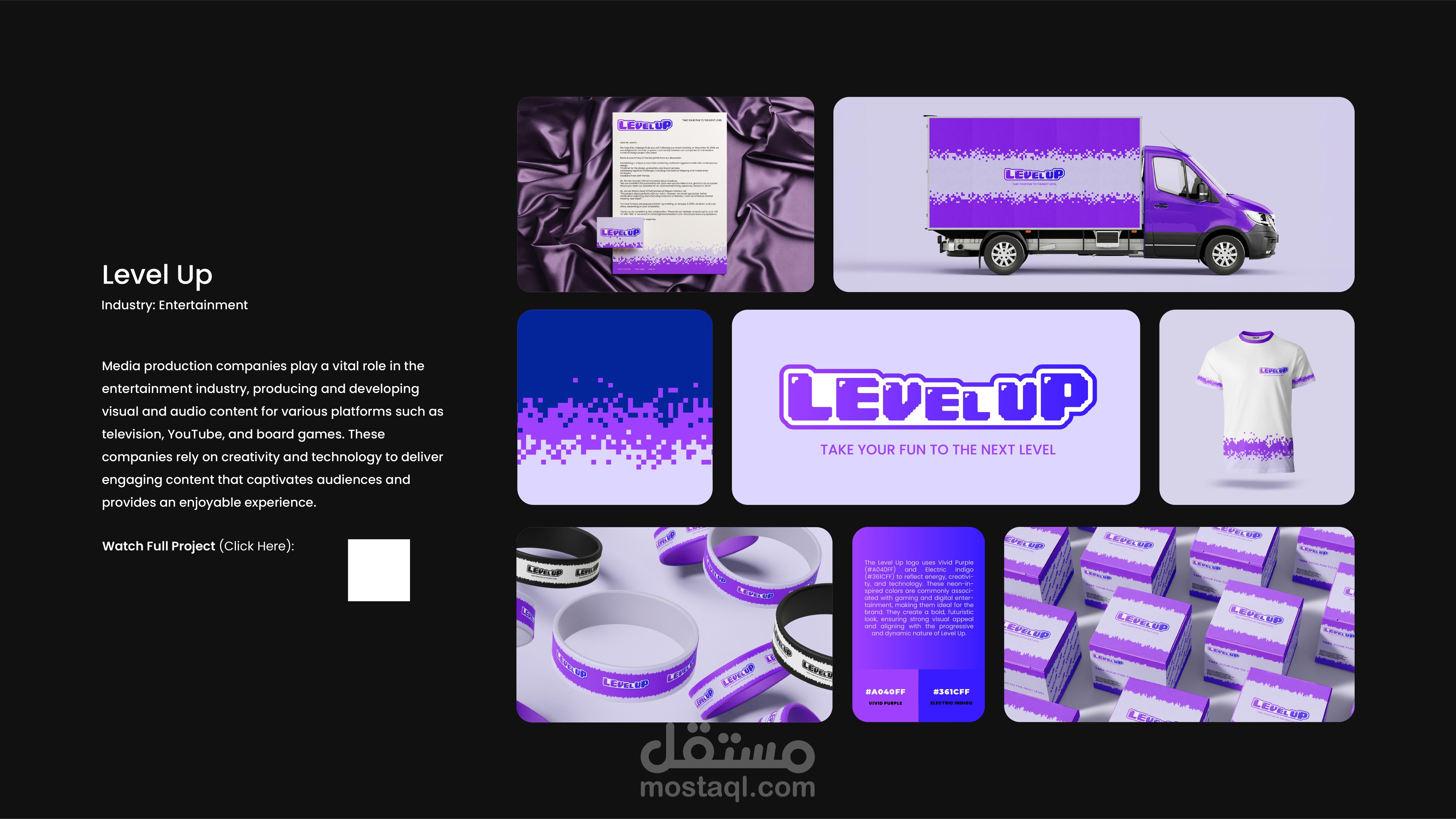 Professional Branding & Visual Identity Portfolio | مستقل