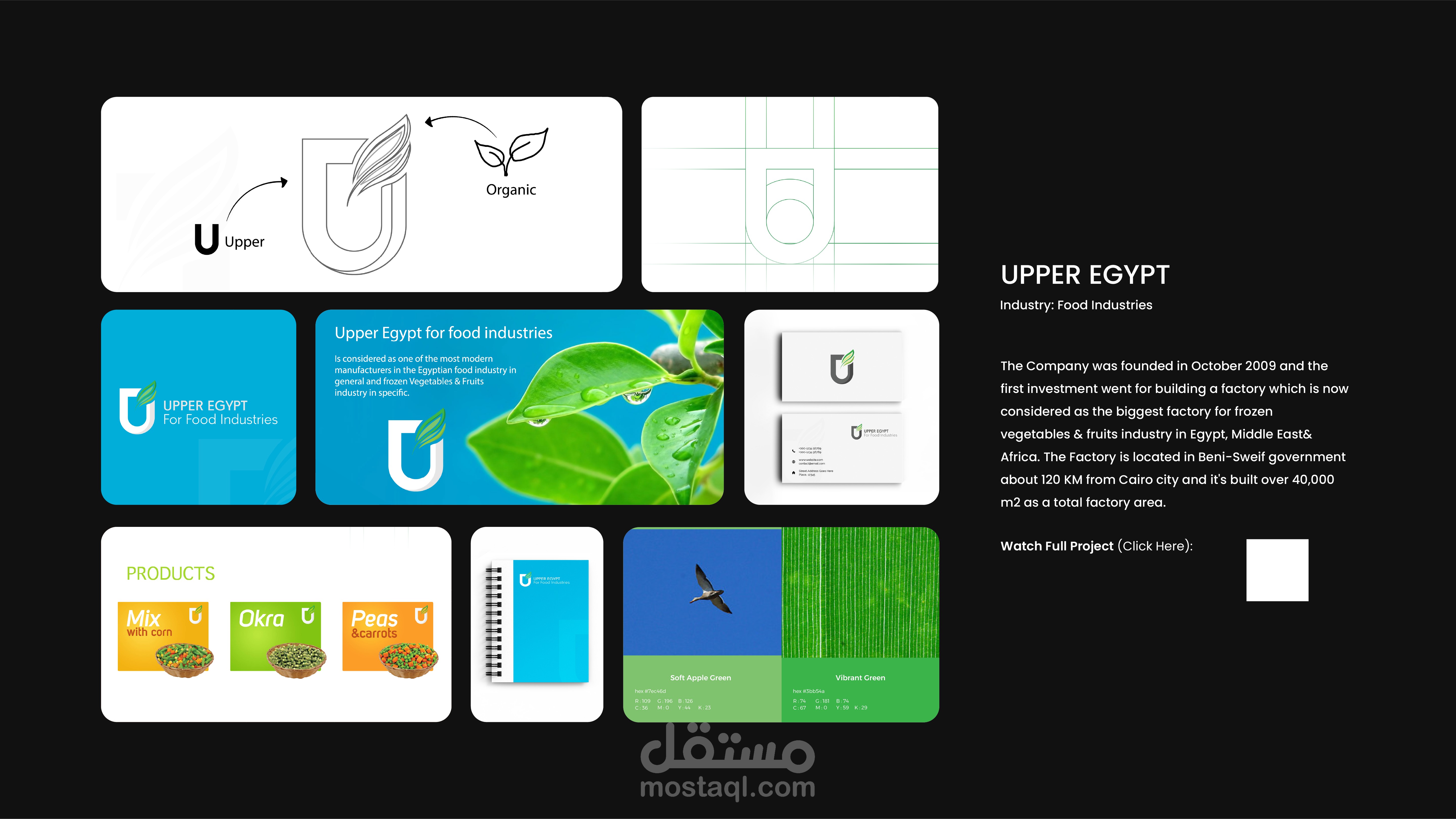 Professional Branding & Visual Identity Portfolio | مستقل