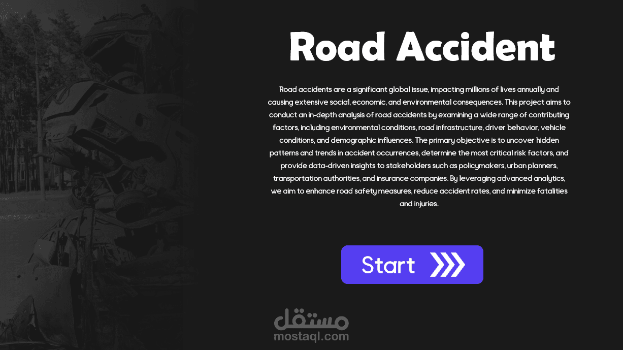 Road Accident Analysis Project | مستقل