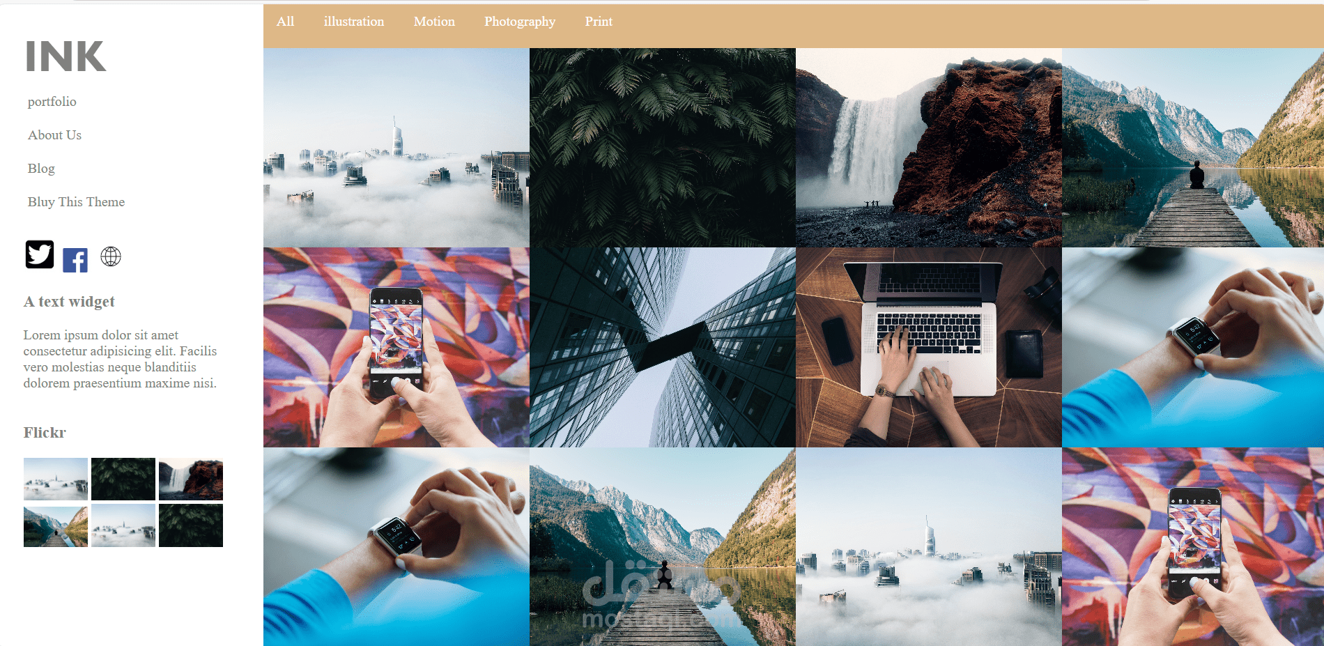 INK Portfolio | مستقل