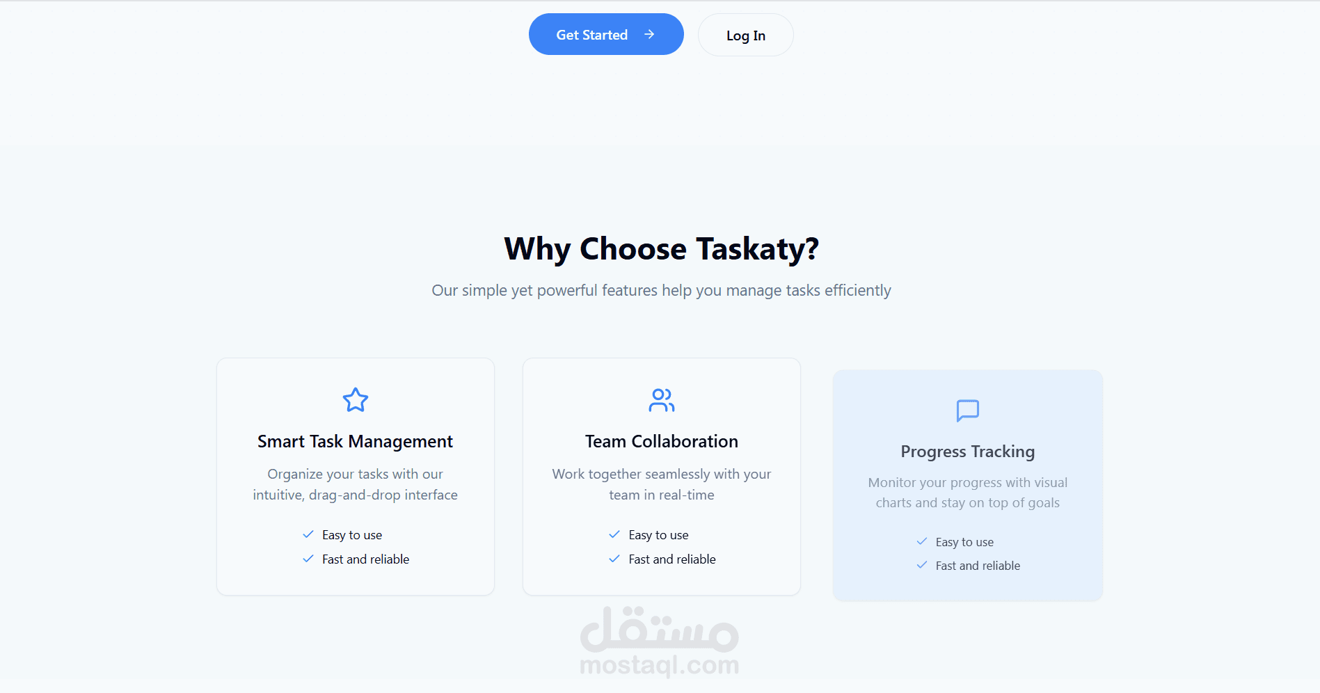 Taskaty - Task Management System | مستقل