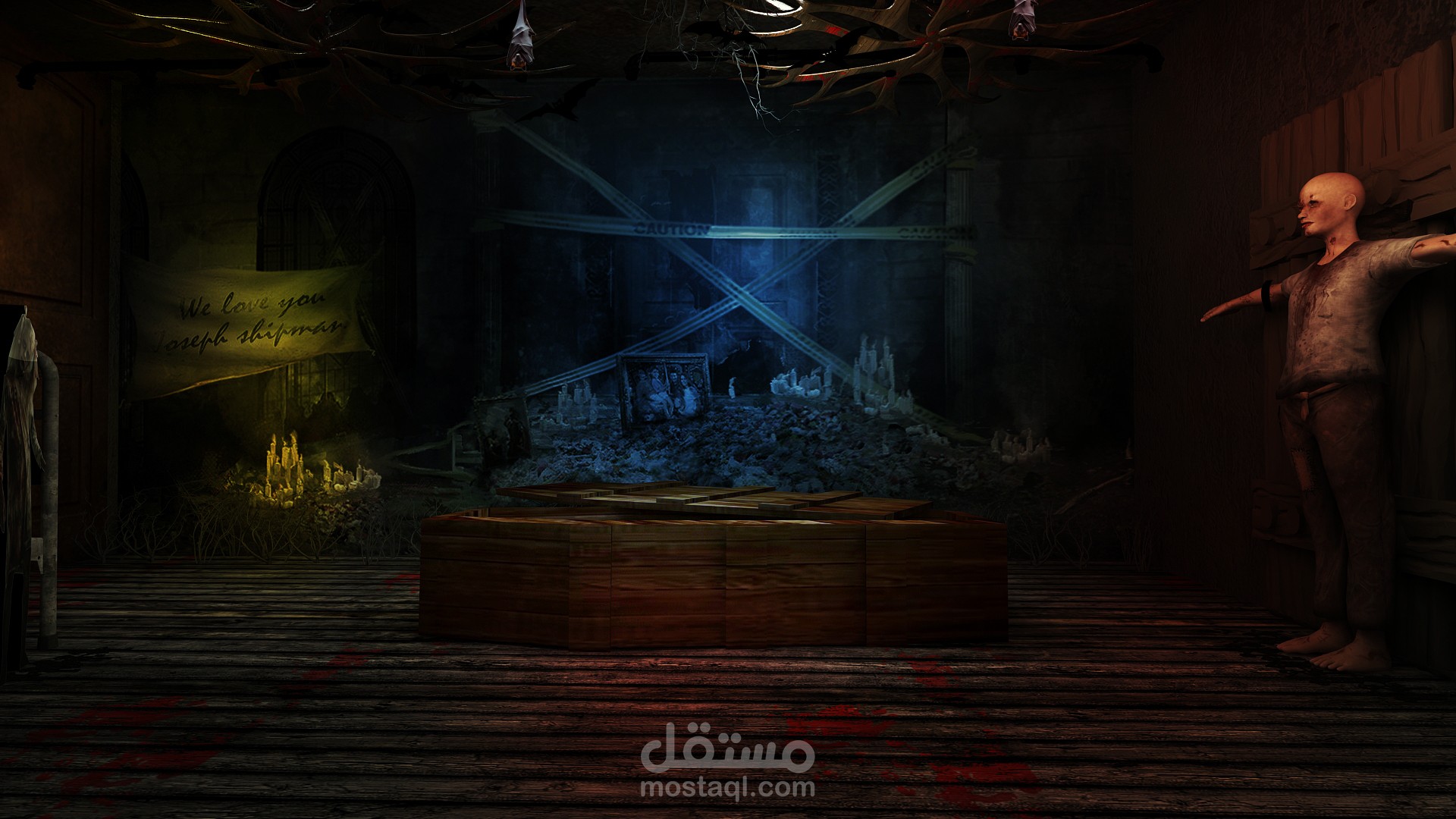 Design Proposal for Halloween maze in motiongate | مستقل