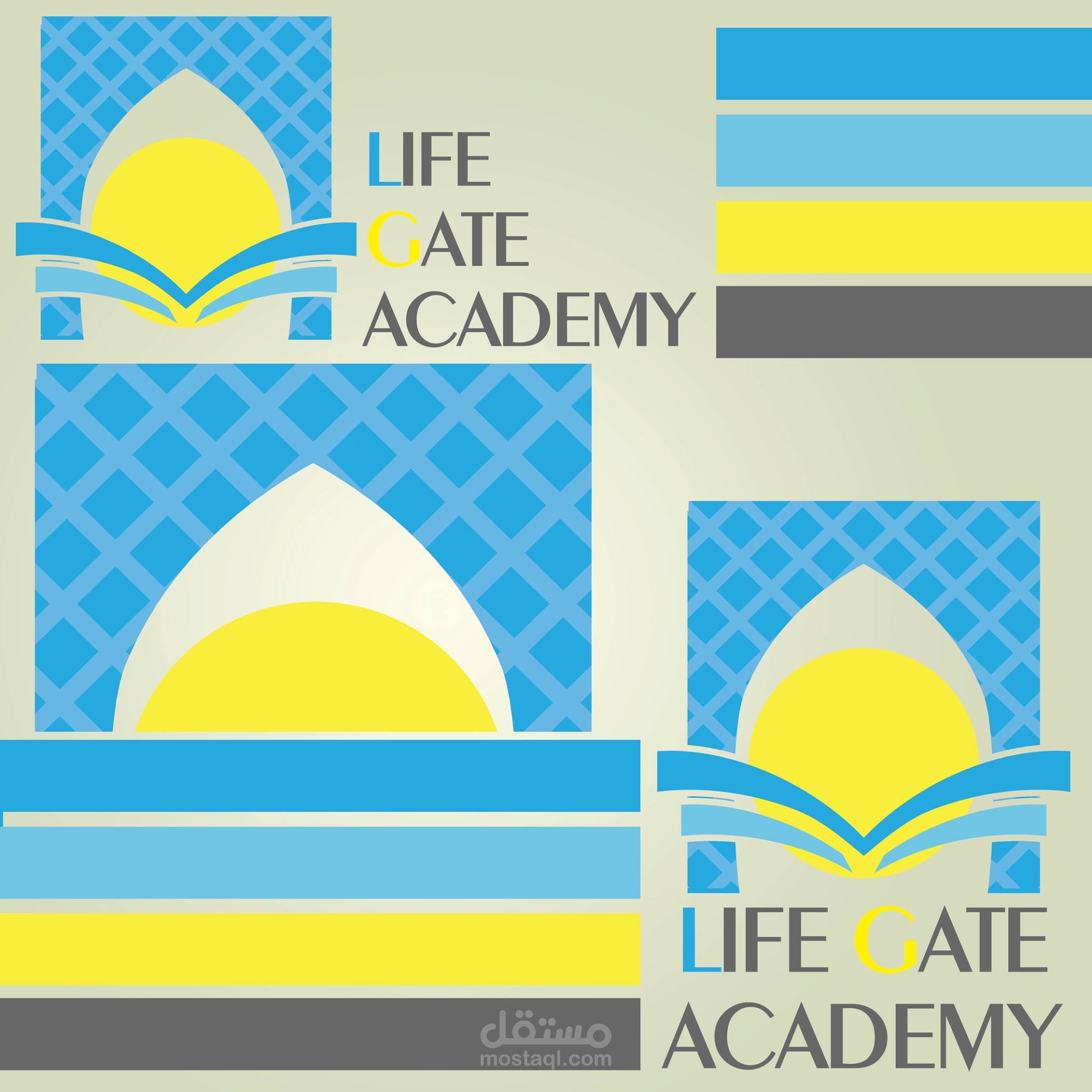 Life Gate Academy Logo | مستقل