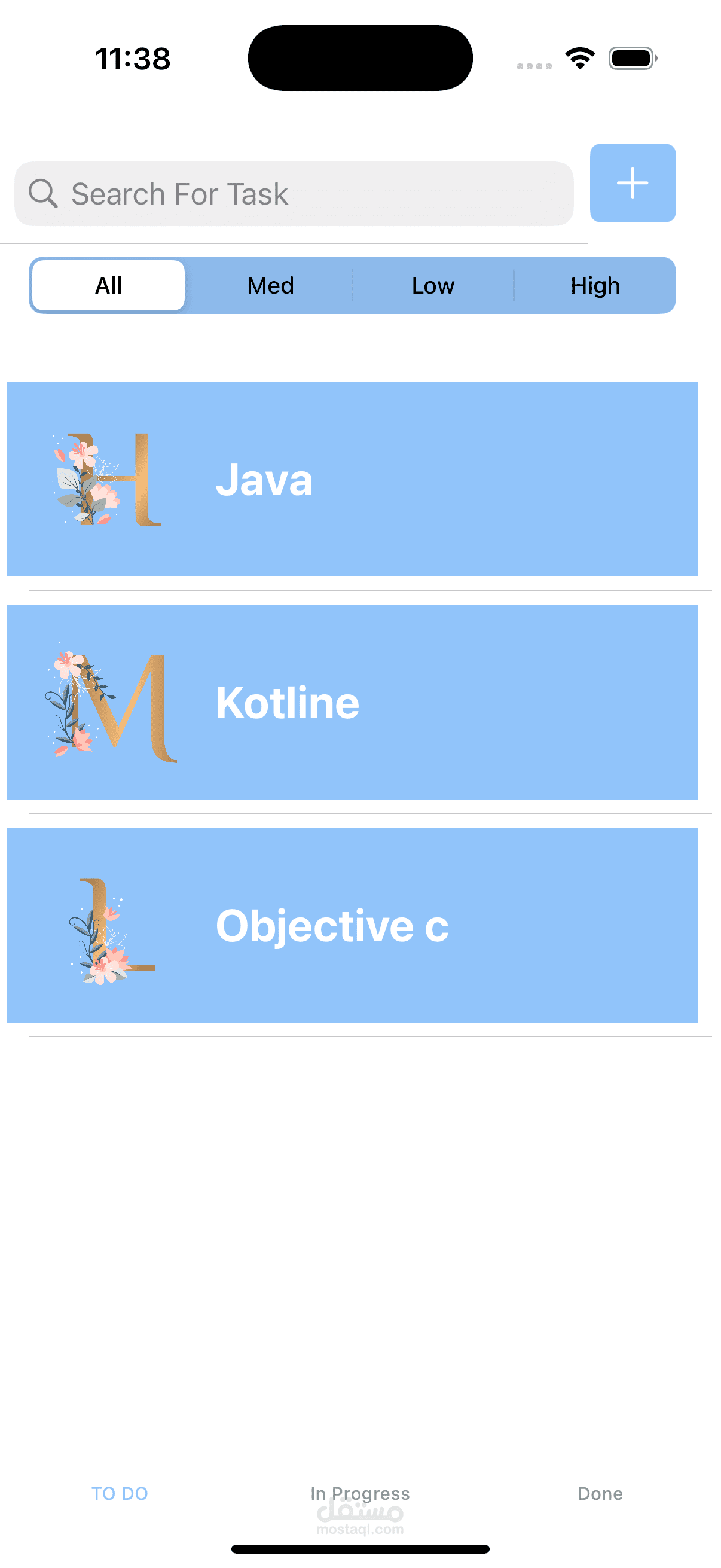 ToDo App | مستقل