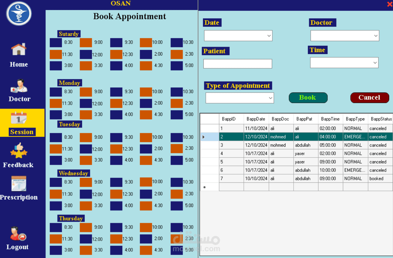 Doctor Appointment Booking System | مستقل