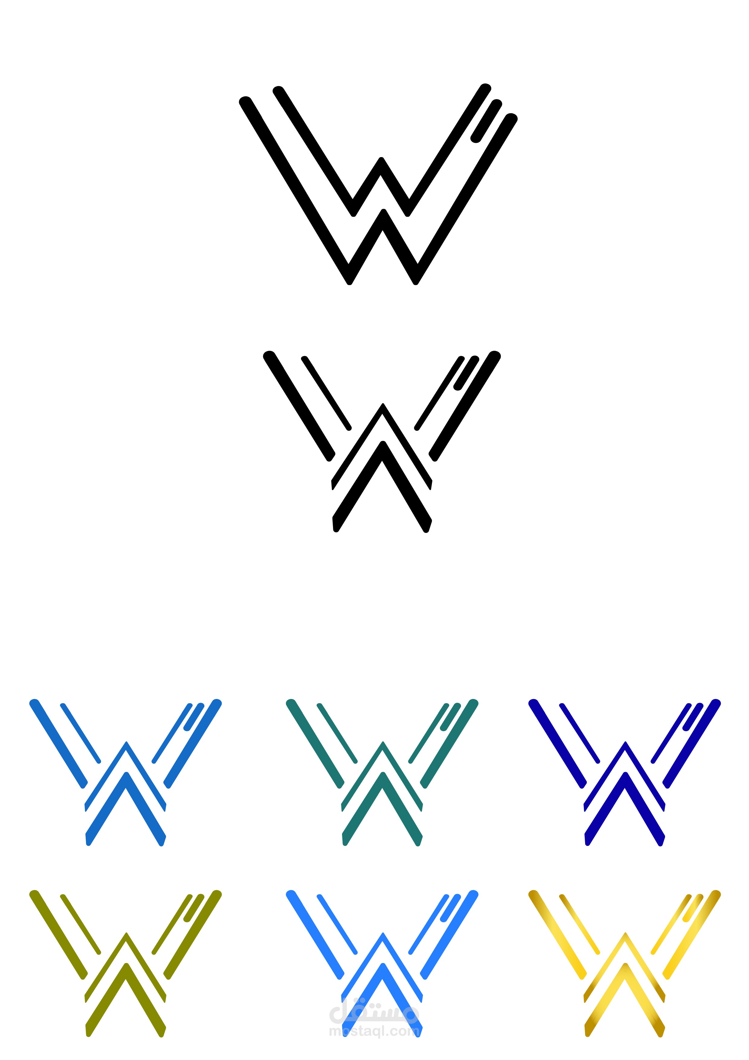 We (Telecom Egypt) logo | مستقل