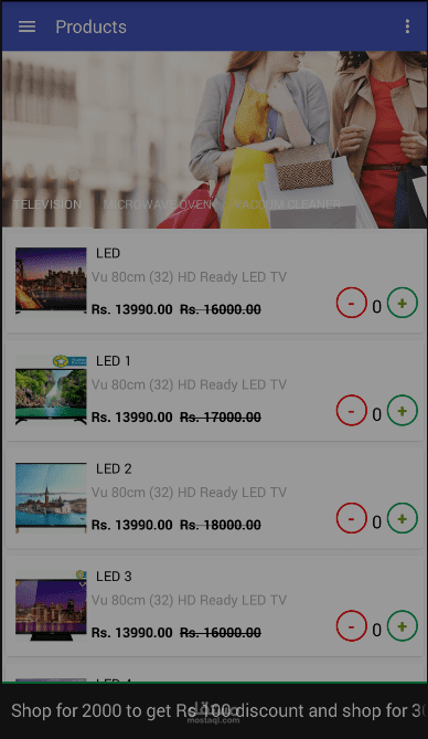 App Android Ecommerce | مستقل