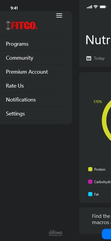 Fitgo fitness app | مستقل