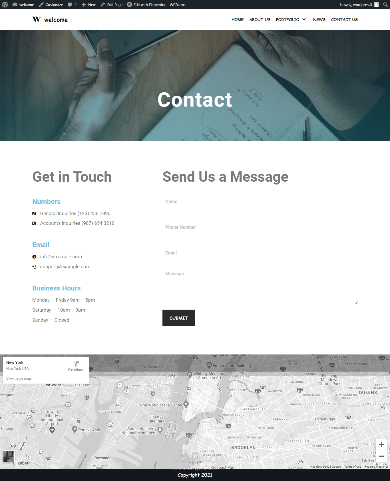 welcome - Wordpress Developers | مستقل