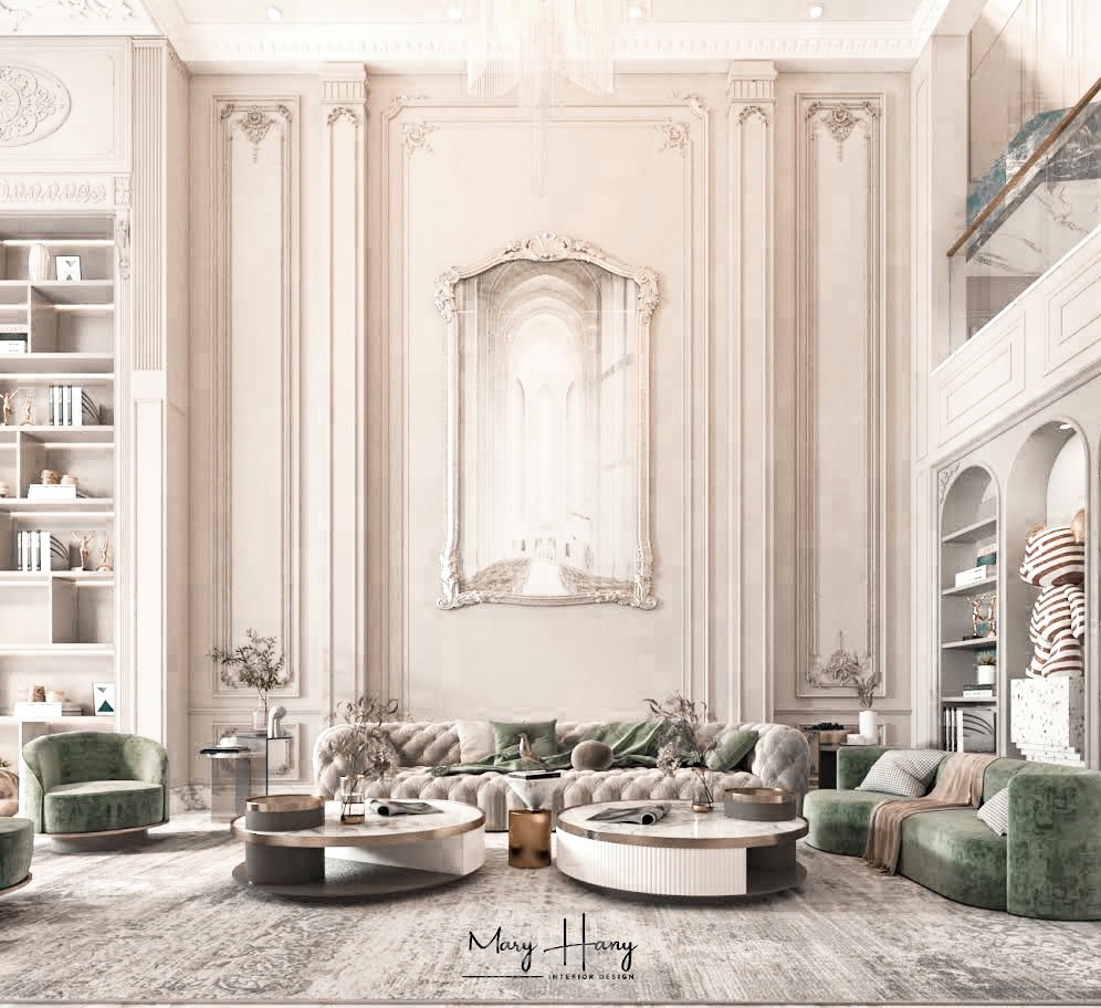 Reception inerior Design | مستقل