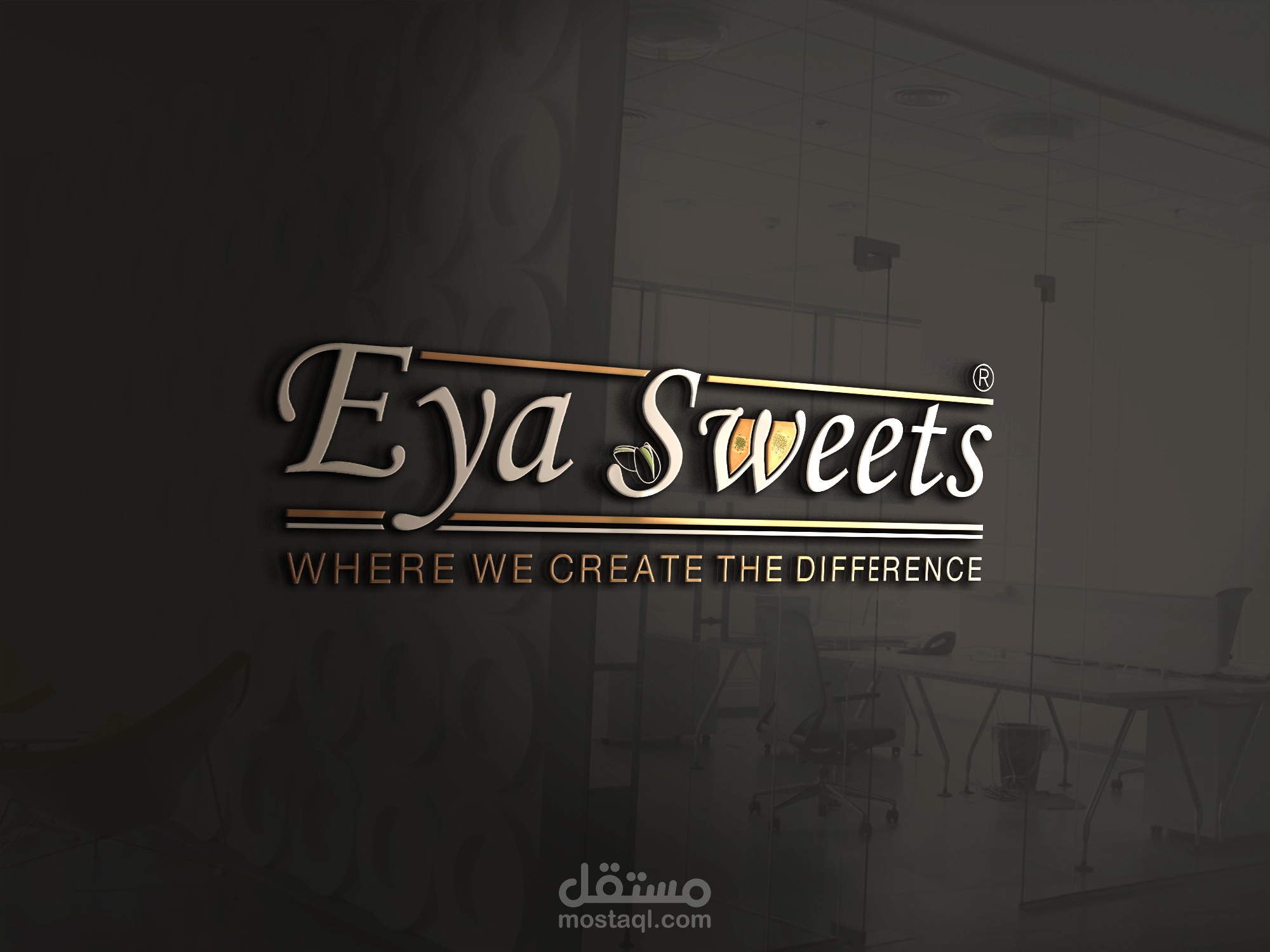 شعار لمصنع حلويات تركية لديه فروع في 24 دولة | مستقل