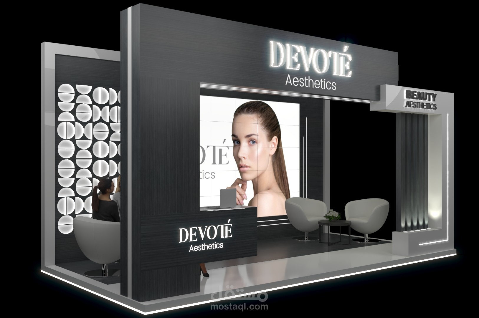 جناح 6*3 شركه Devot'e الفرنسيه | مستقل