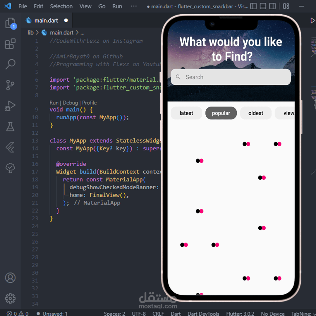 unsplash-API-testing | مستقل