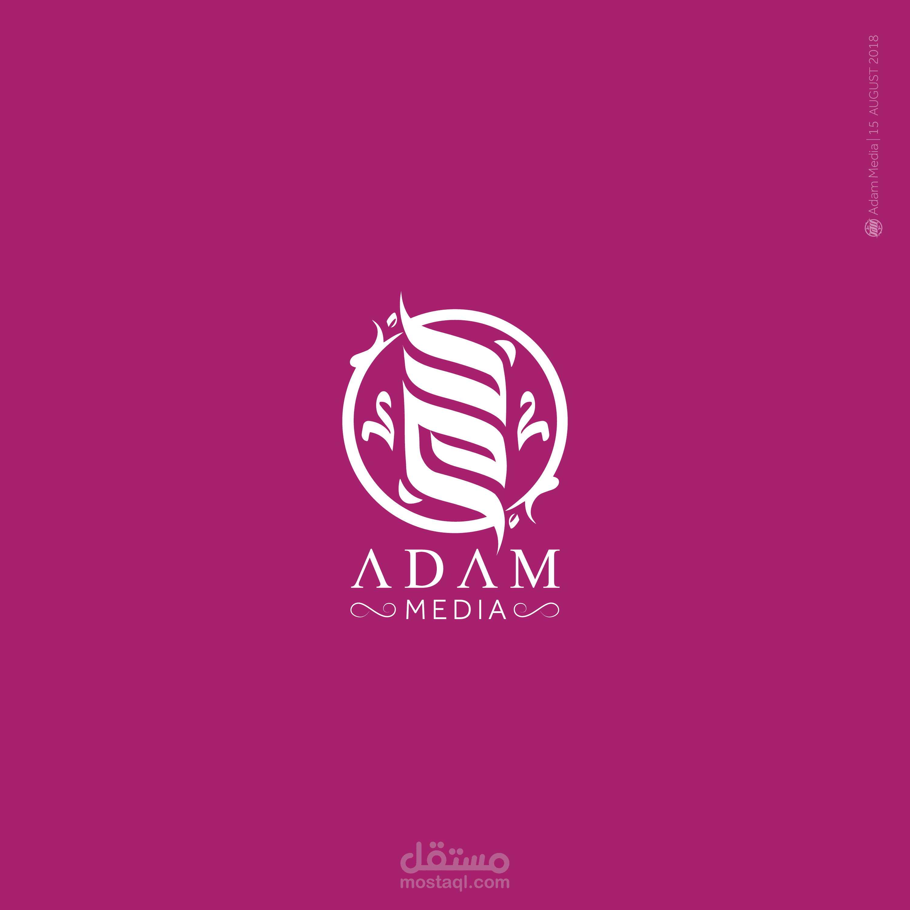 Adam Media | Brand Identity | مستقل