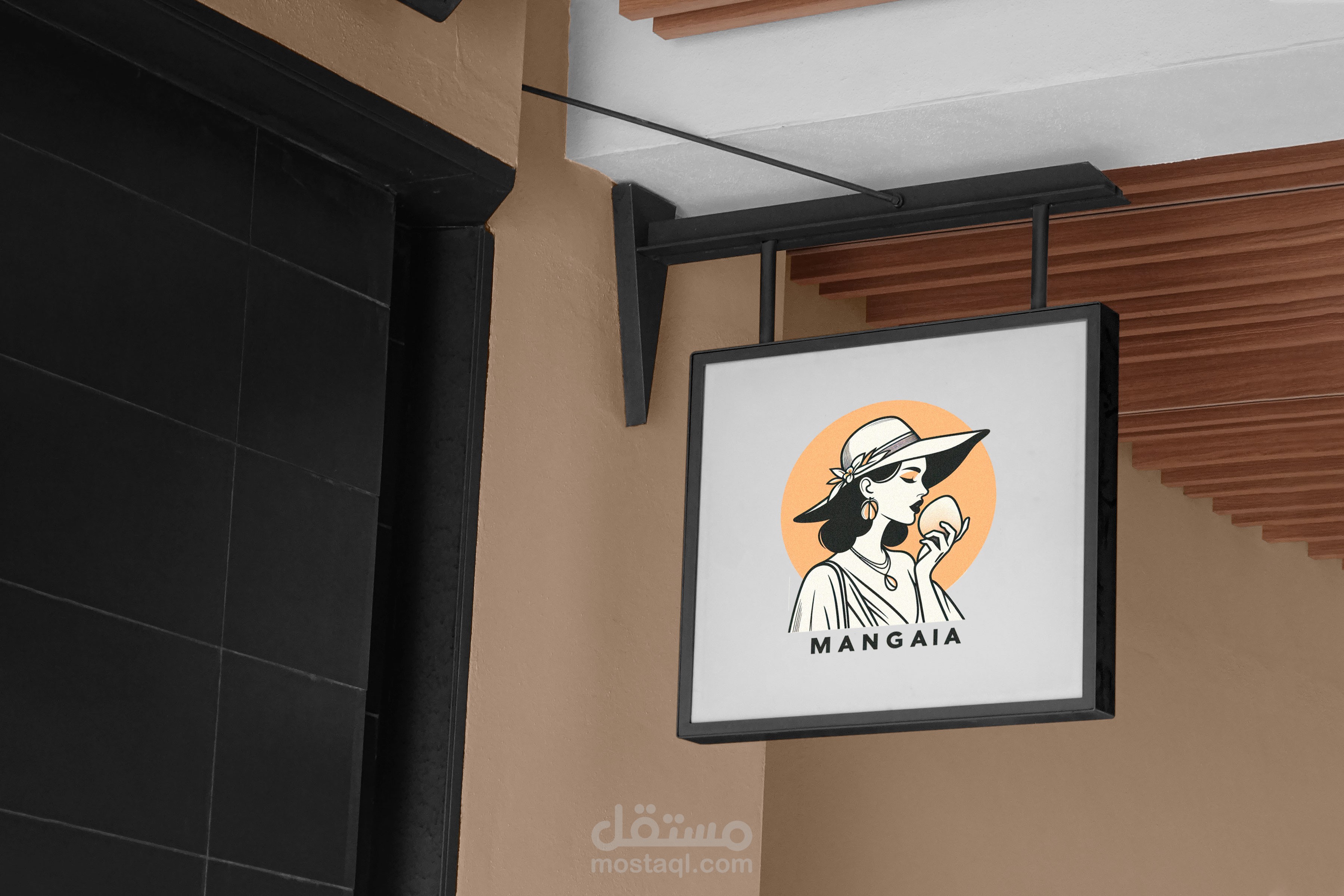 mangaia logo clothes female brand | مستقل