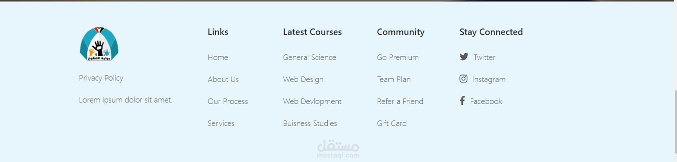 بداية تصميم موقع الكتروني باستخدام HTML, CSS, Bootstrap ,CSS3 ,HTML5 | مستقل